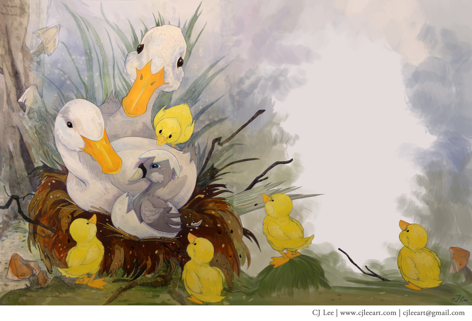 Ugly Little Ducking by CJ Lee : r/ImaginaryFairyTales