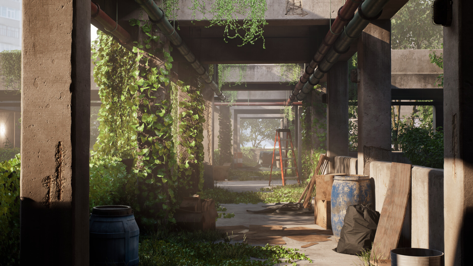 ArtStation - Abandoned construction Environment Unreal Engine 5