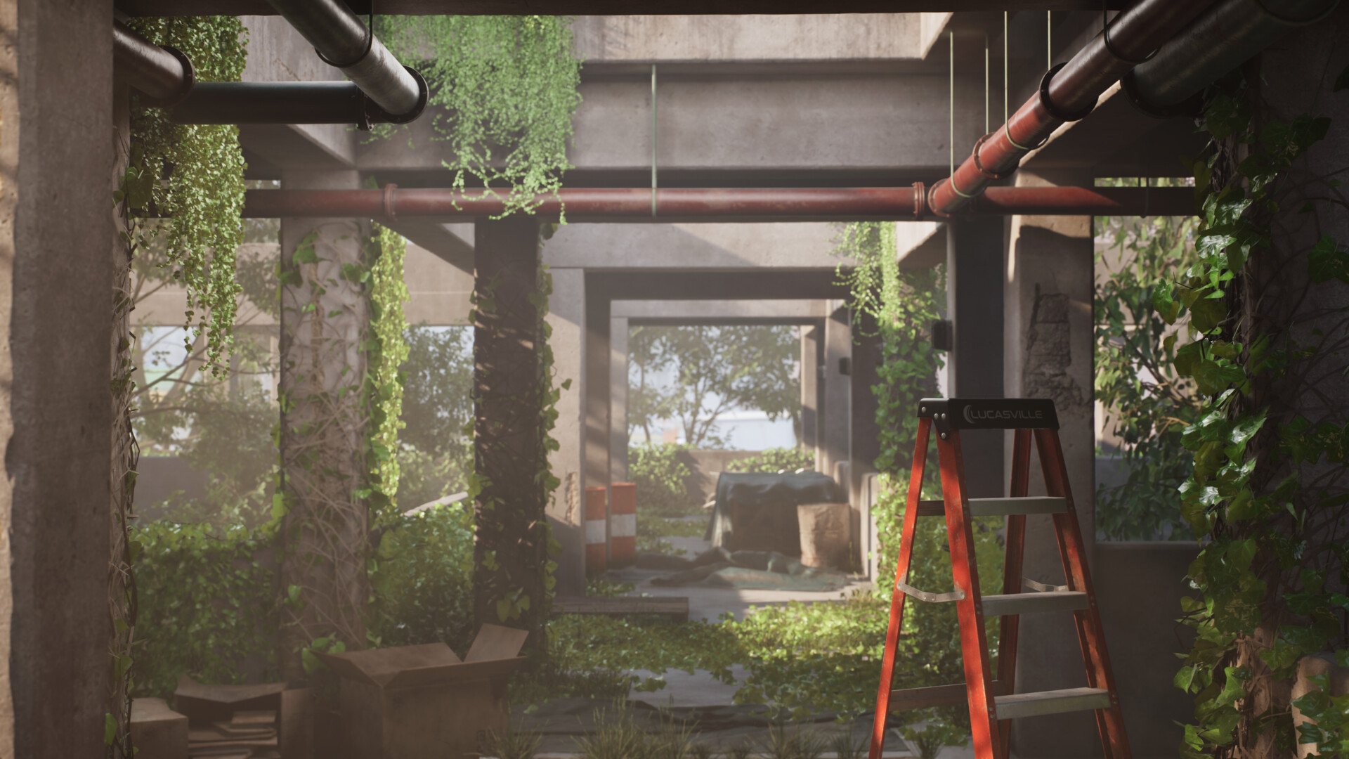 Igor Kulikov - Abandoned construction Environment Unreal Engine 5