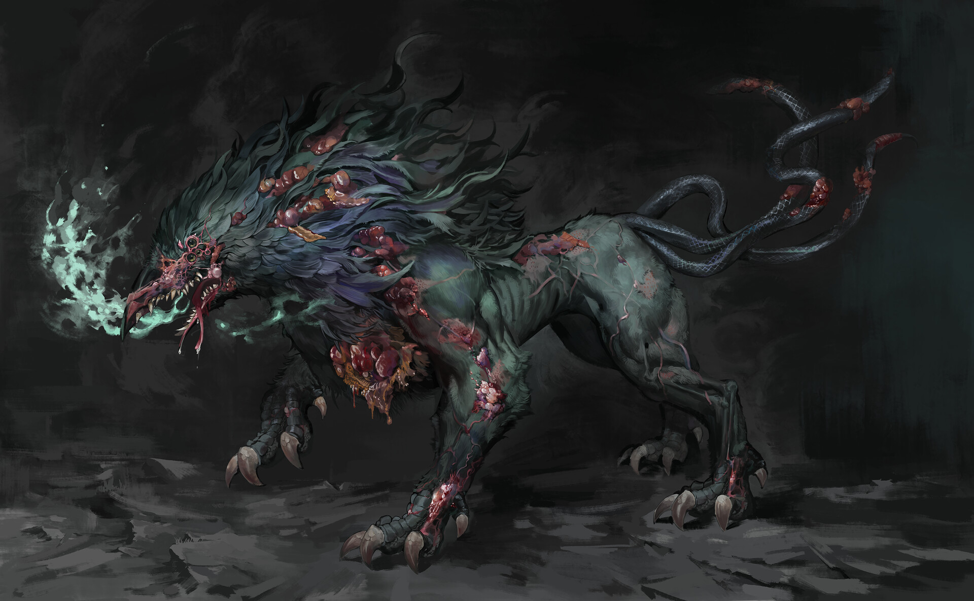 ArtStation - monster