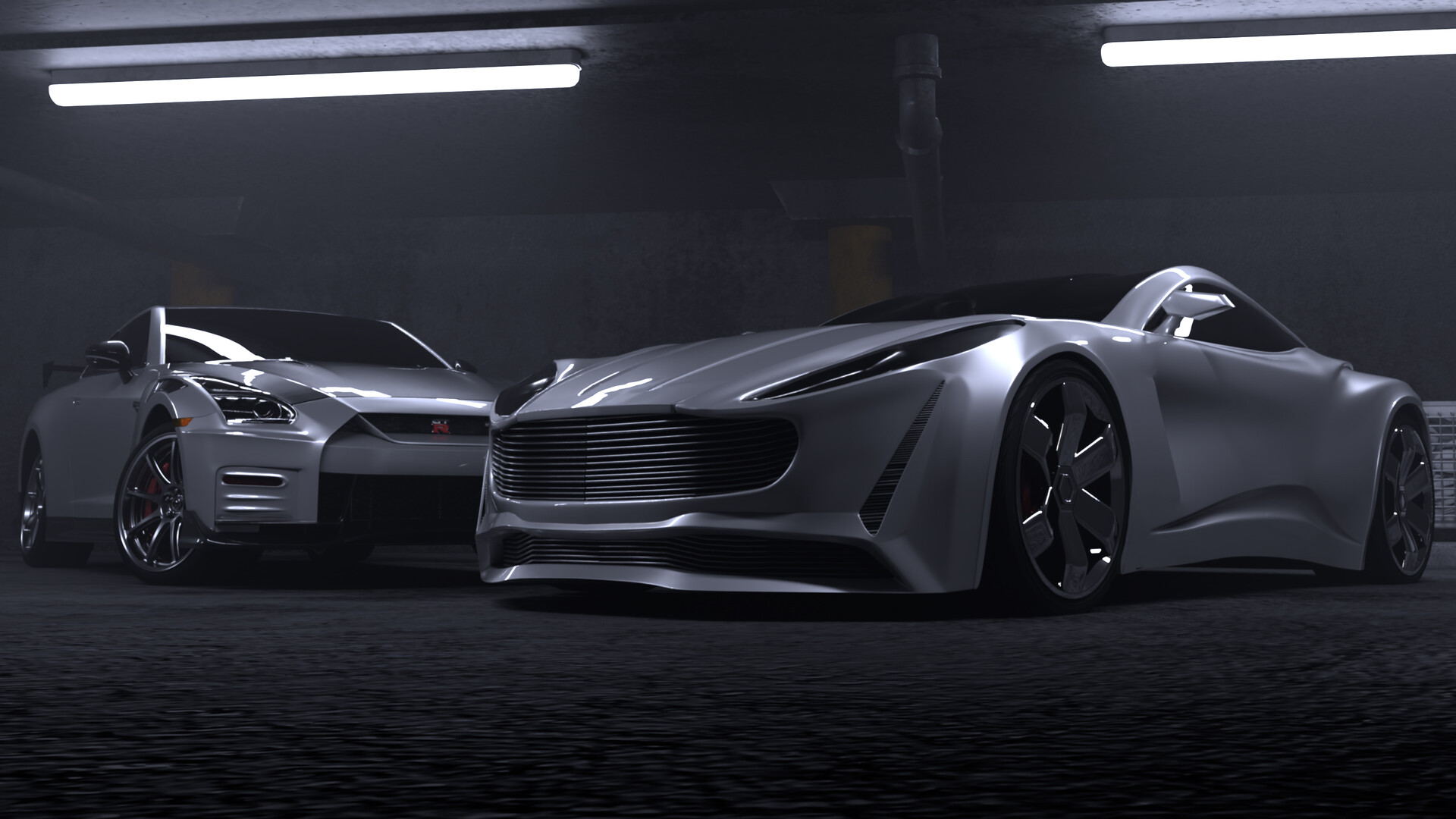 ArtStation - 3d car modeling &texturing