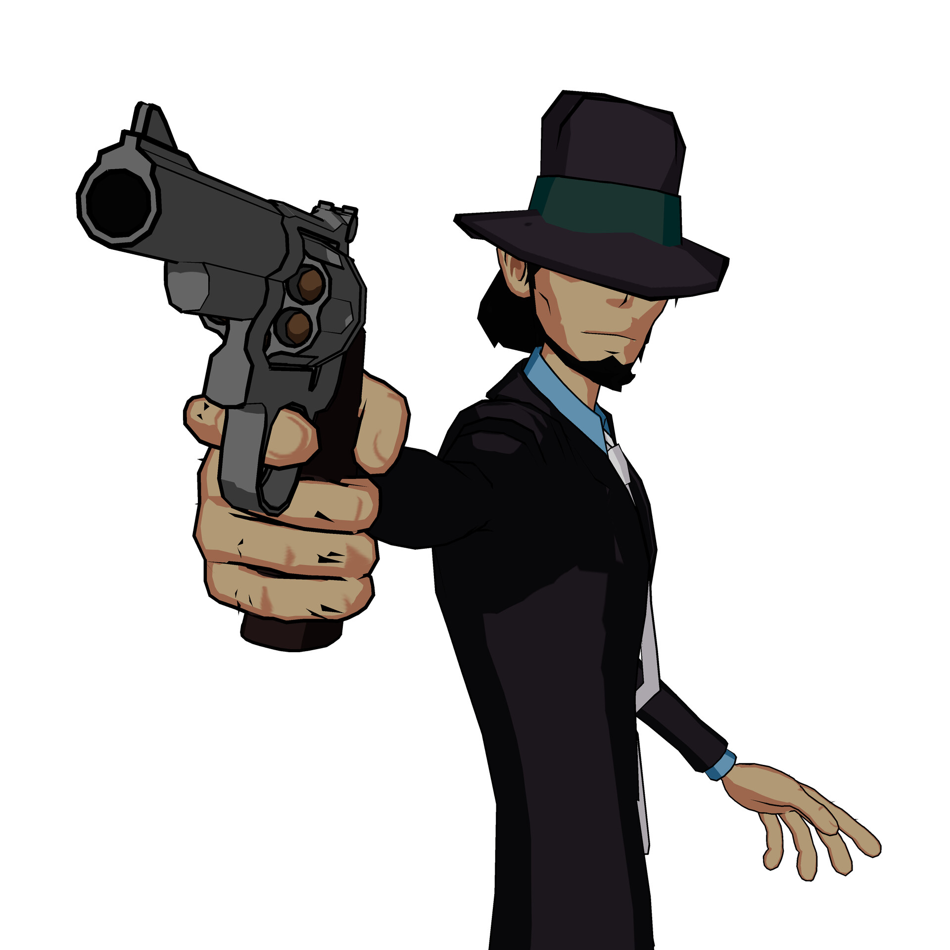 ArtStation - Jigen Daisuke 3D Model