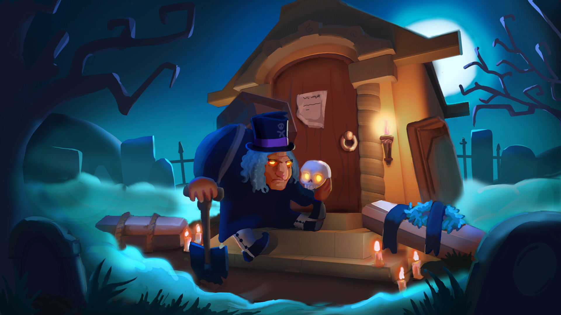 ArtStation - Scary Hunchback Undertaker