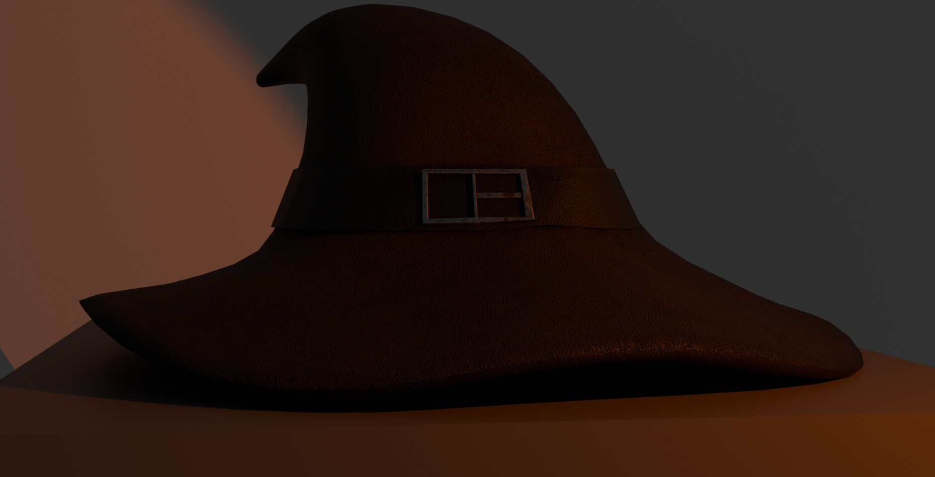 ArtStation - Game ready Mage Hat model