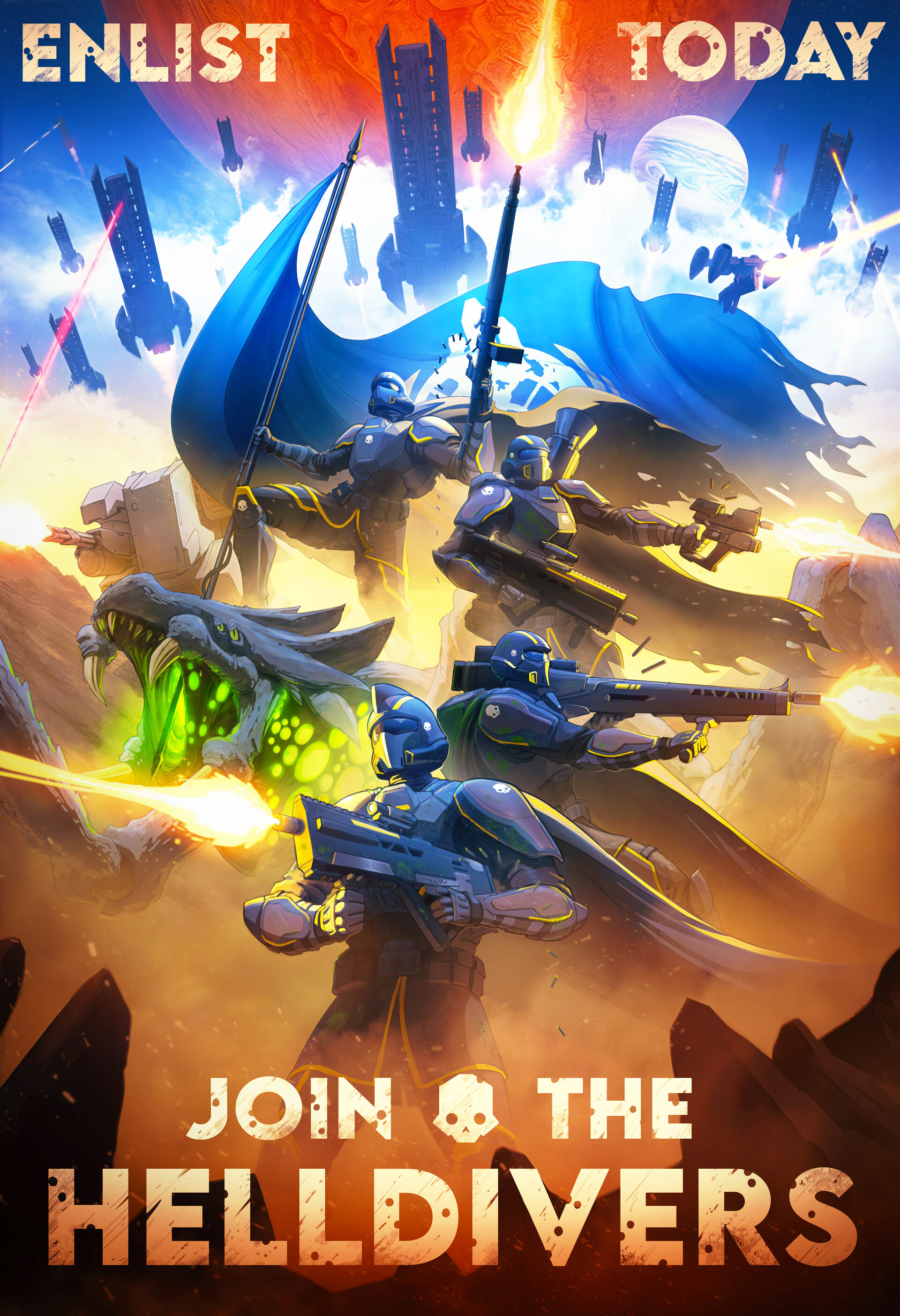 ArtStation - Super Earth's Finest