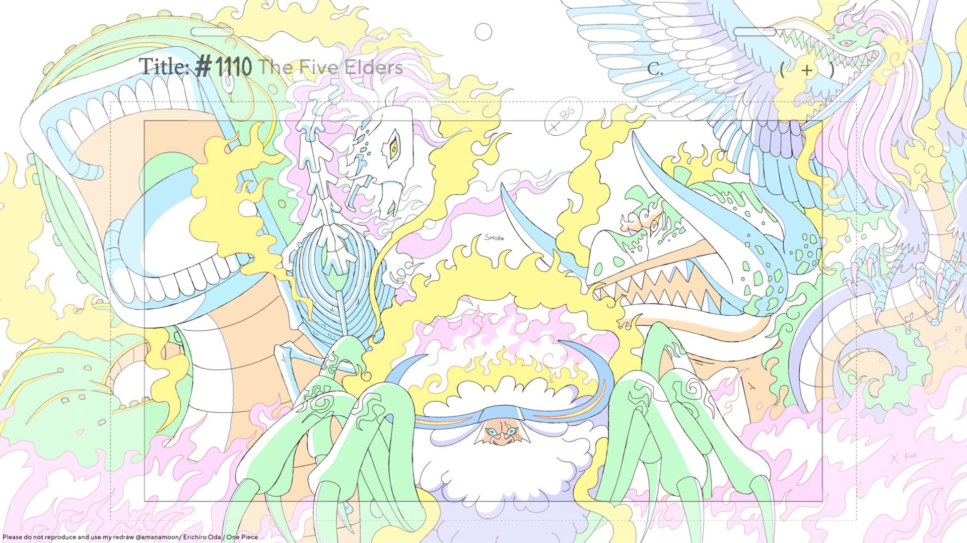 ArtStation - One Piece Chapter 1110 ( Process Genga )