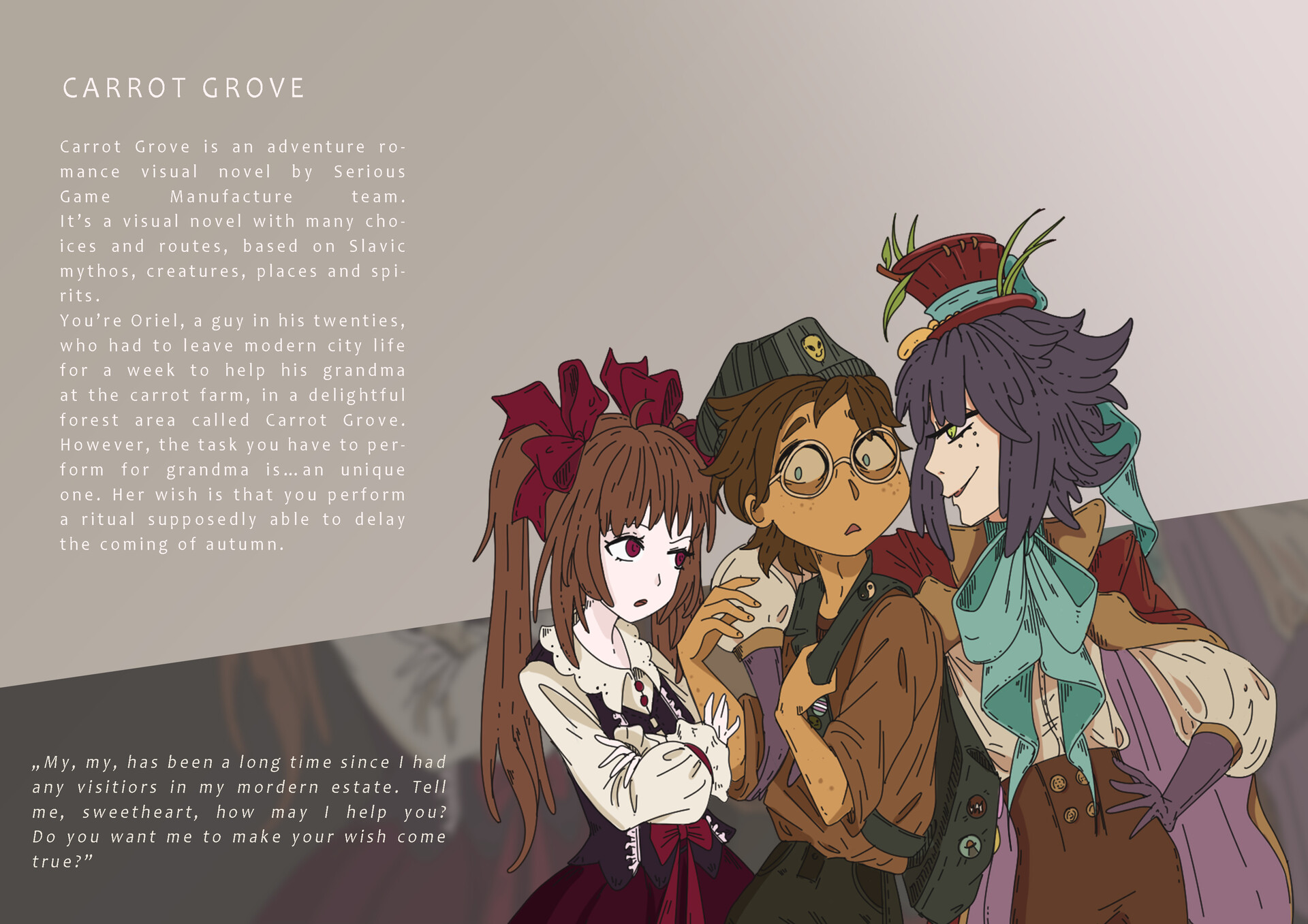 ArtStation - Carrot Grove - Game Jam Project