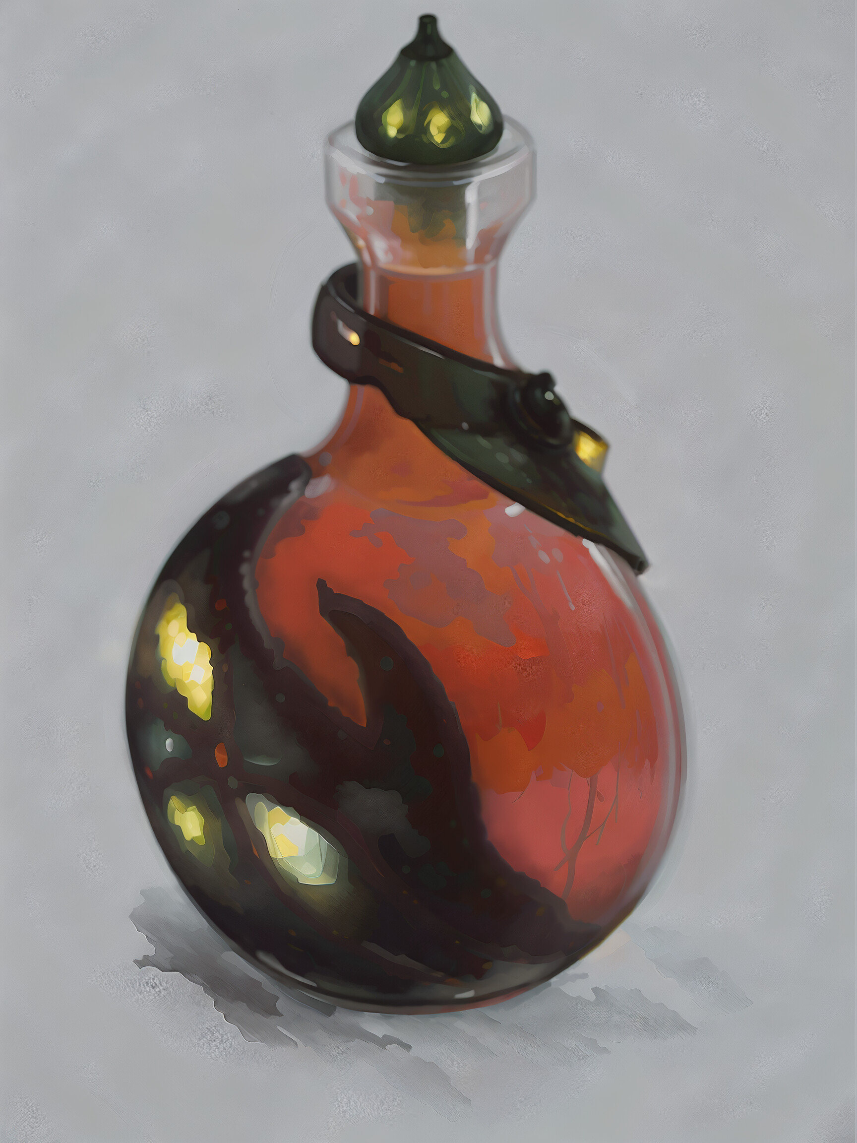 ArtStation - Elixir/Potion container