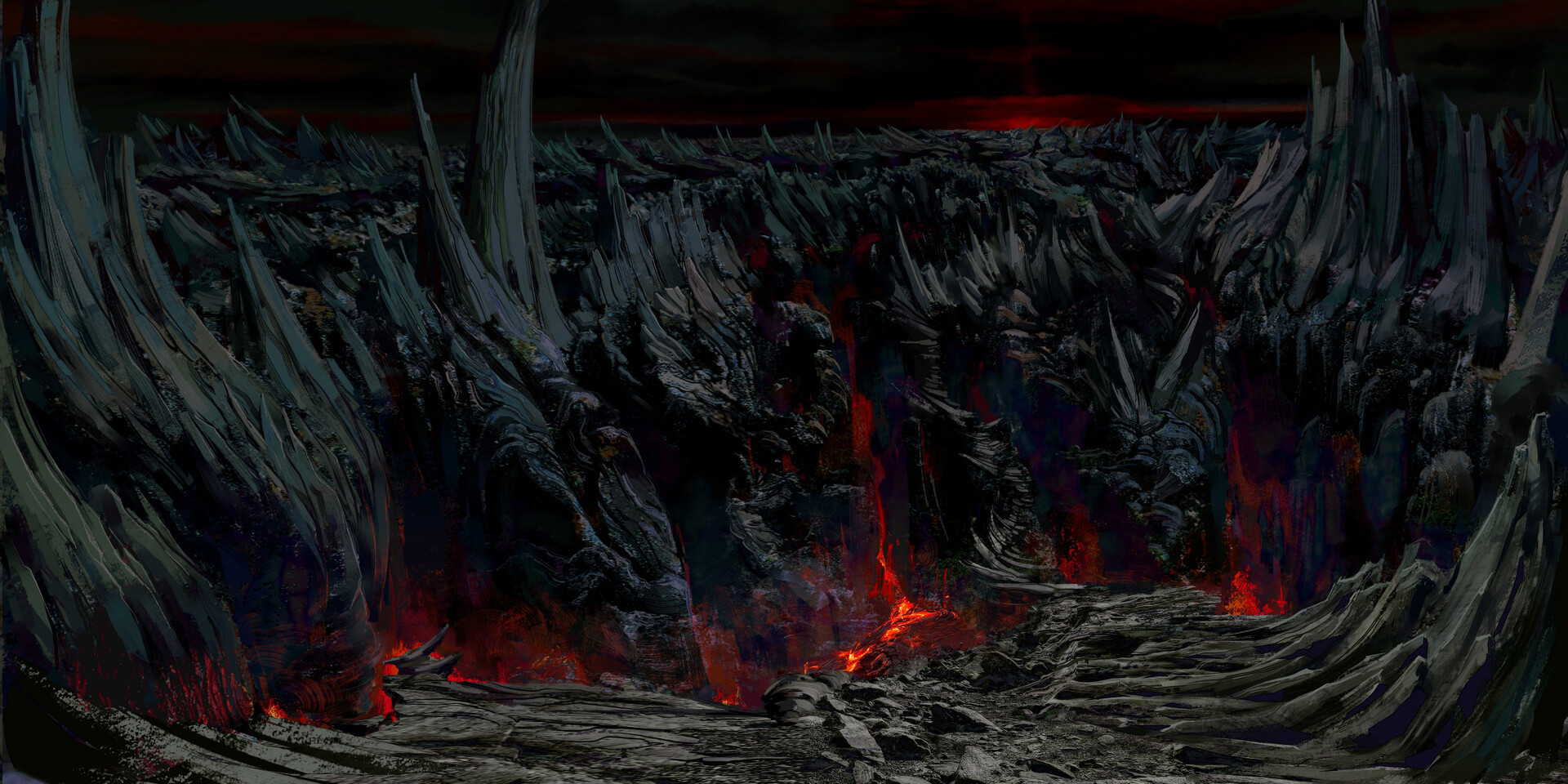 ArtStation - DARK FANTASY environment