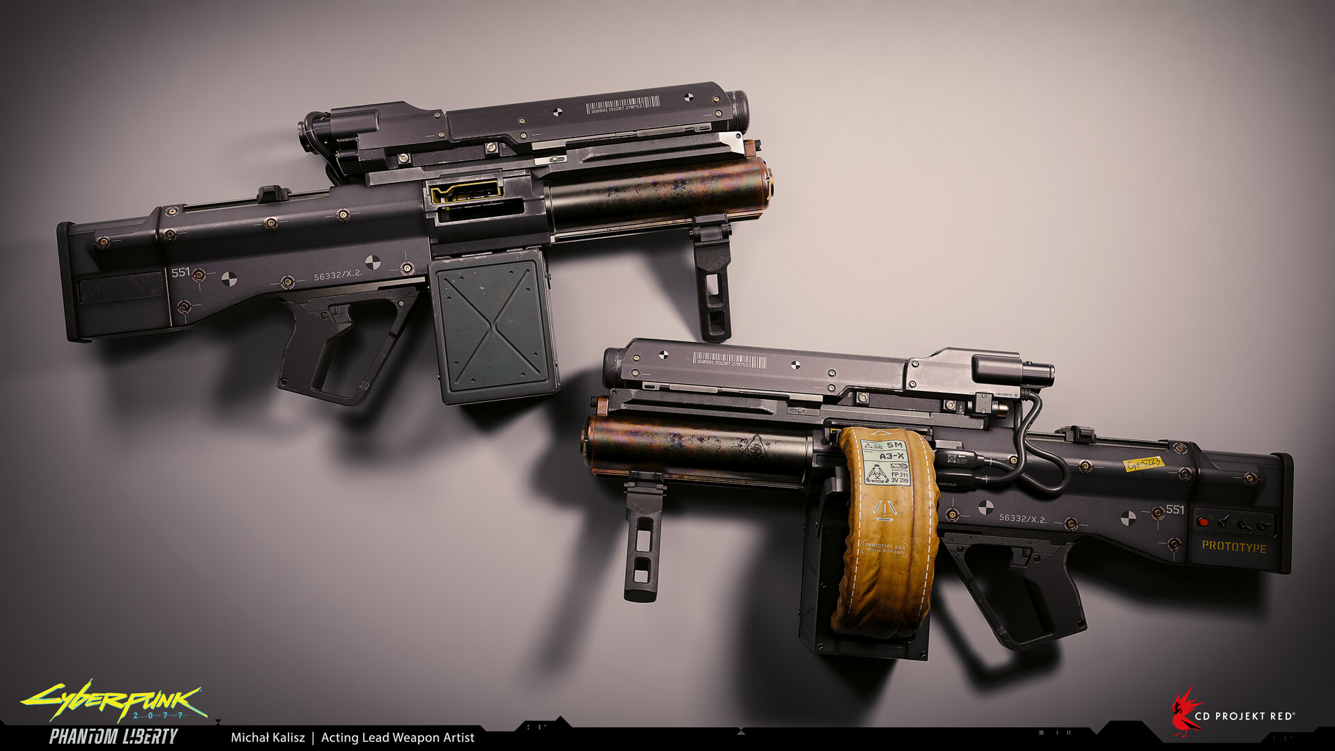 Michal Kalisz - Cyberpunk 2077 Phantom Liberty: Militech Hercules 3AX