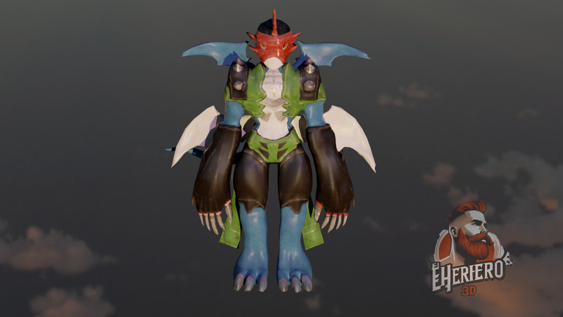 ArtStation - Digimon - Paildramon / Ledramon