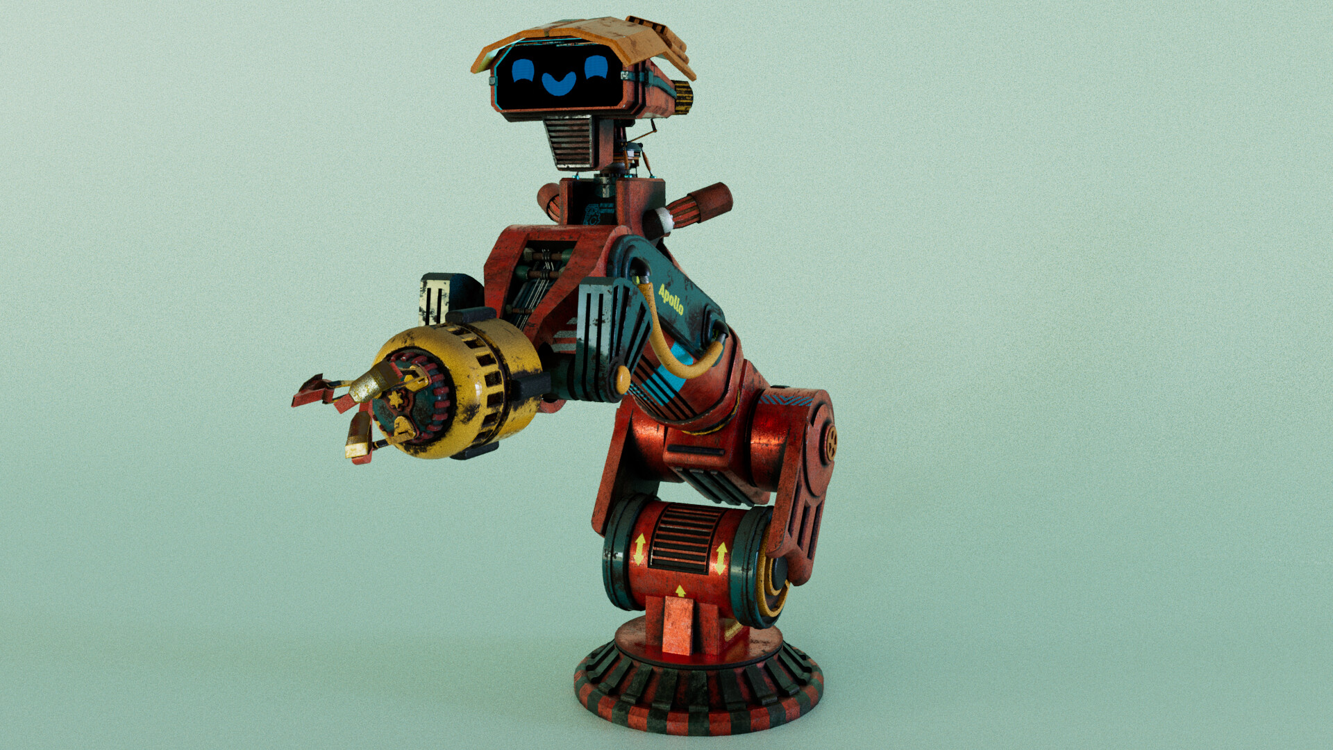 ArtStation - Apollo The Assembly Line Robot