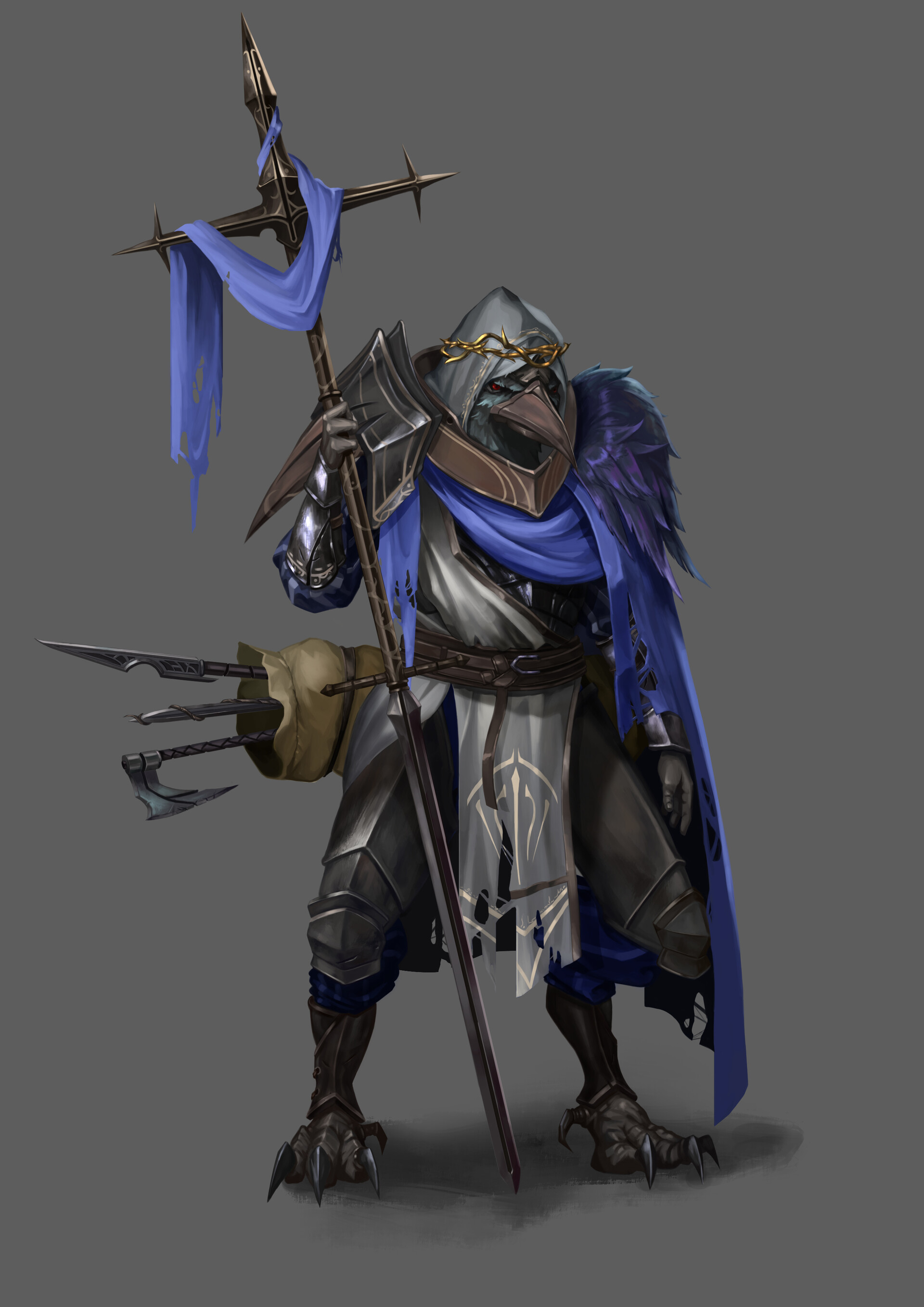 ArtStation - Raven knight