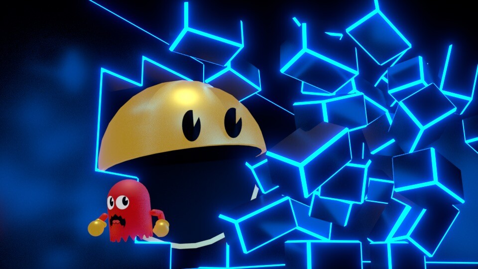 ArtStation - PacMan Render