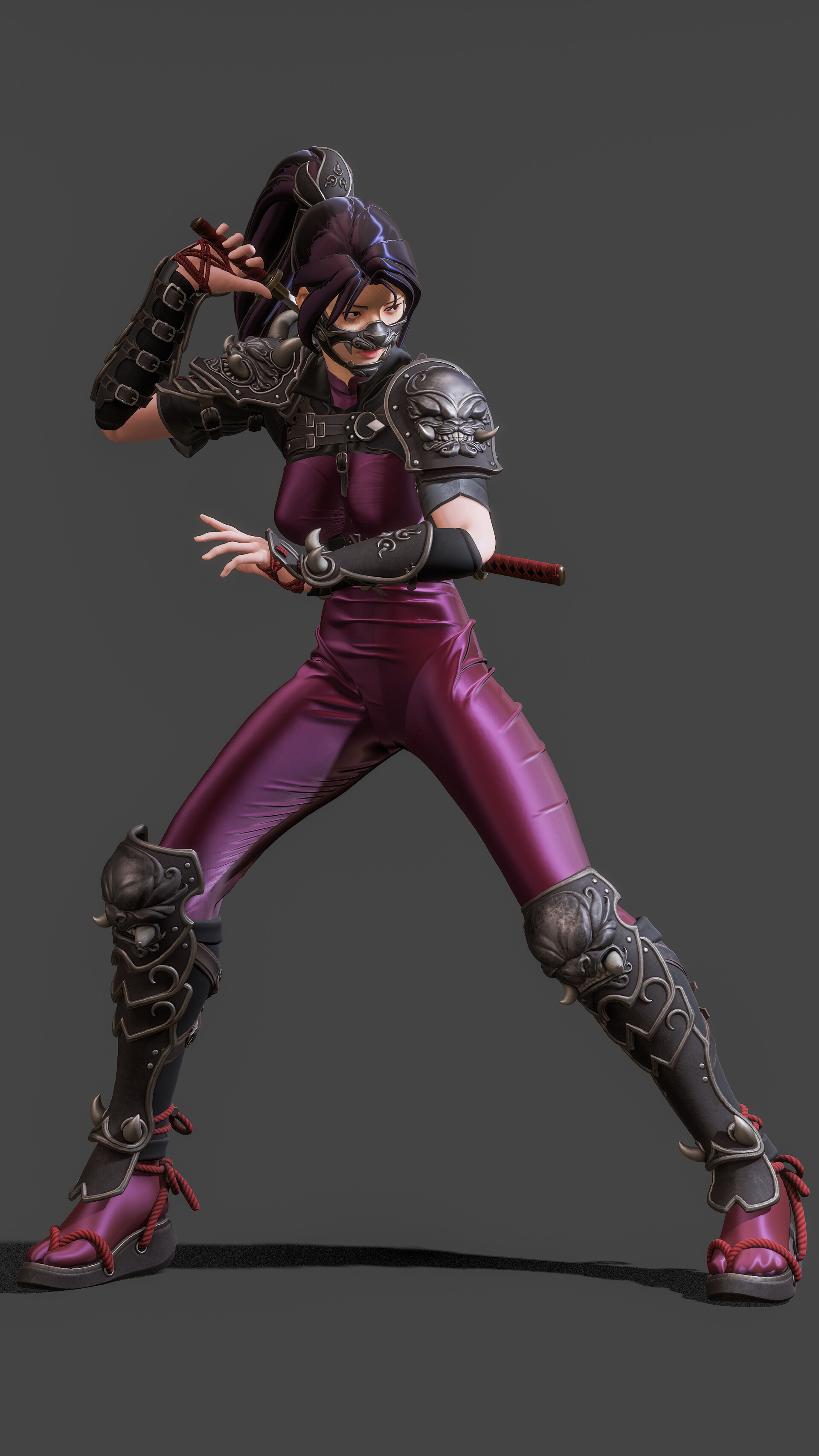 Vadim B - Taki (Soul Calibur fanart)