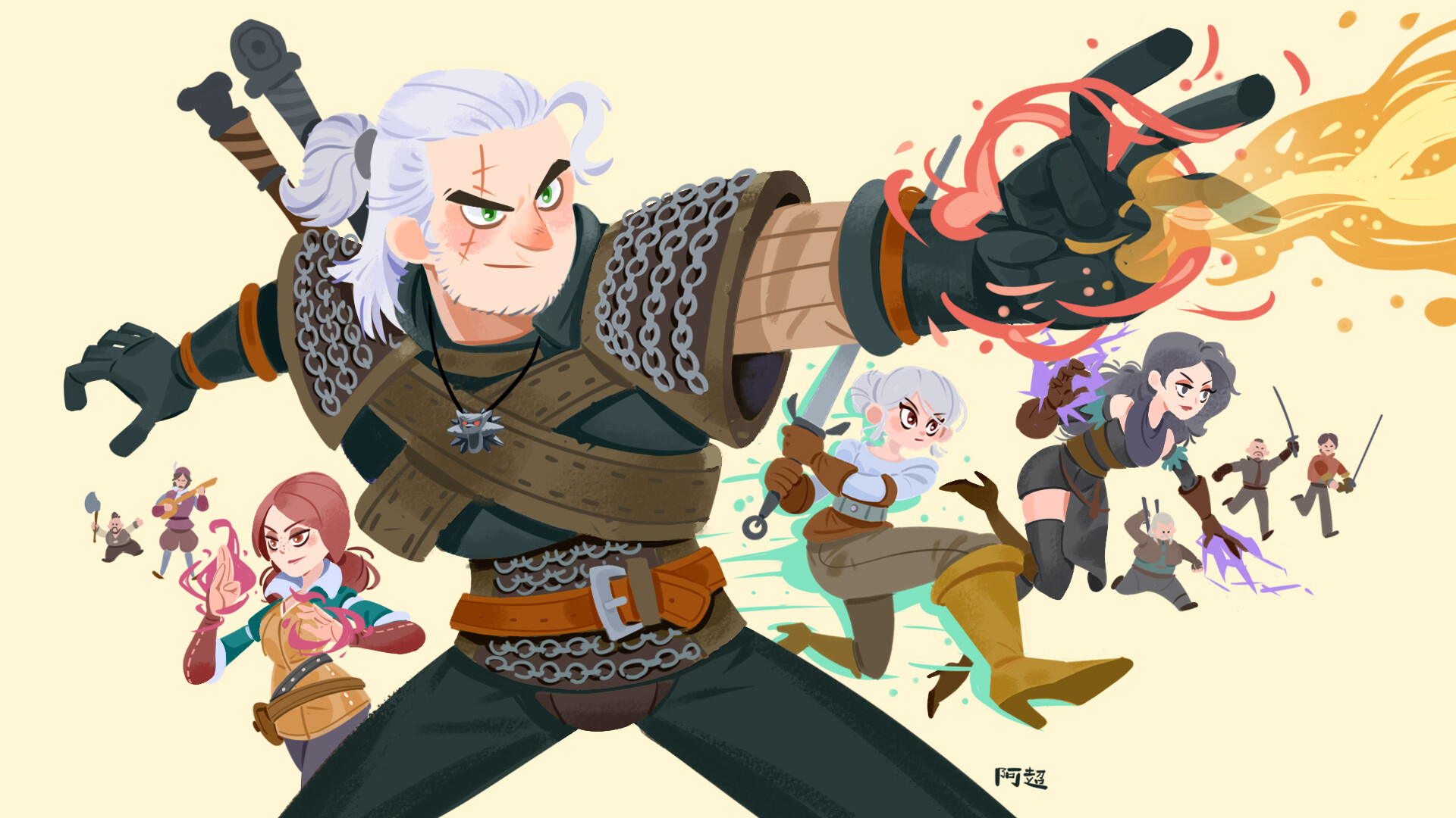 ArtStation - The Witcher