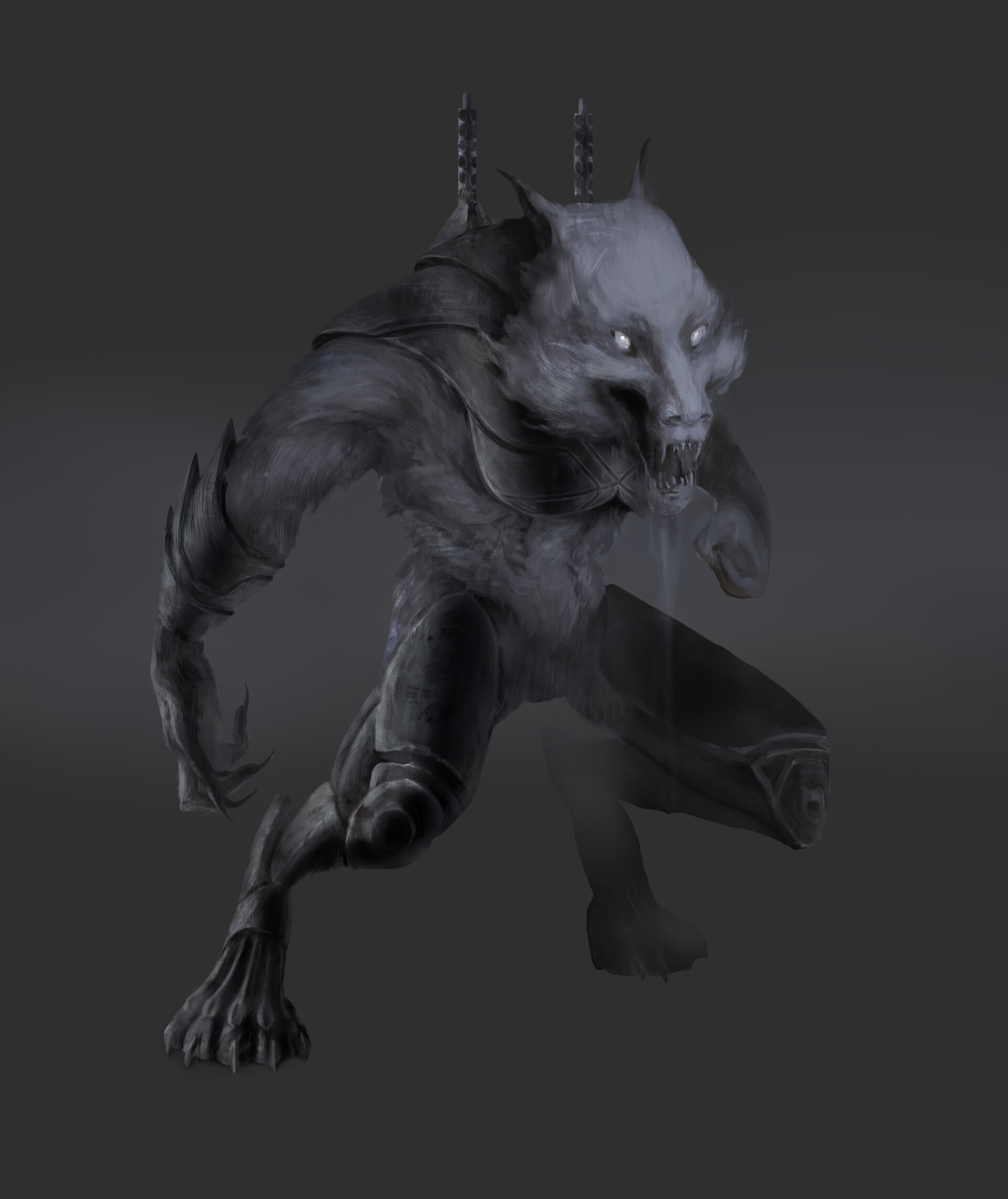 ArtStation - Werewolf concept