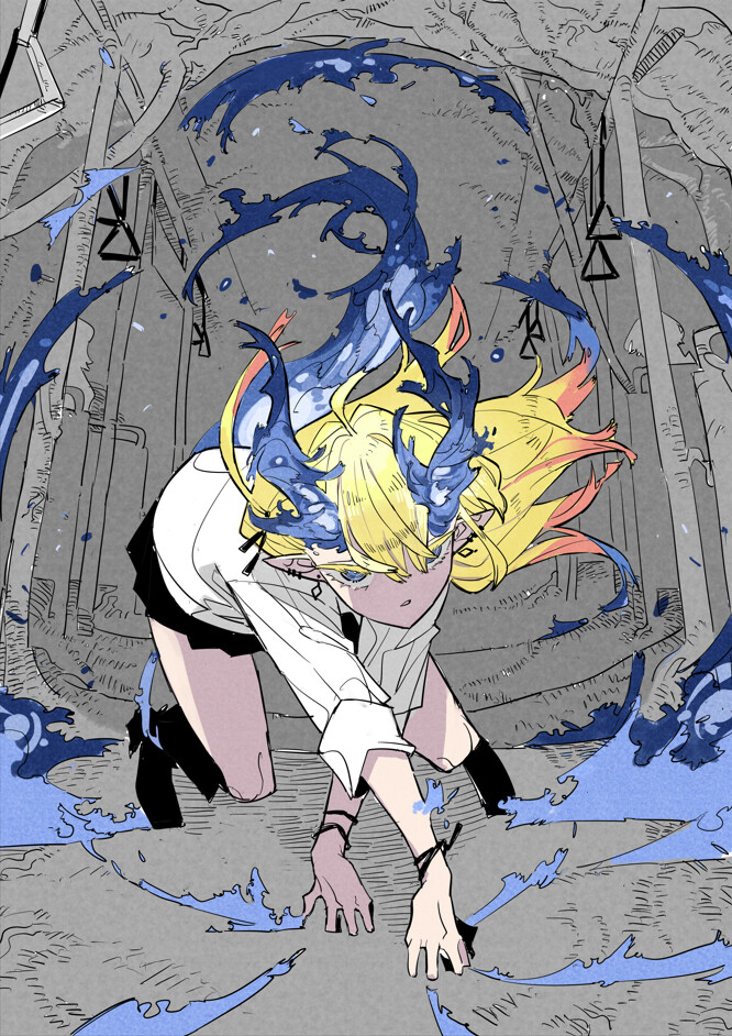 ArtStation - Manga Cover