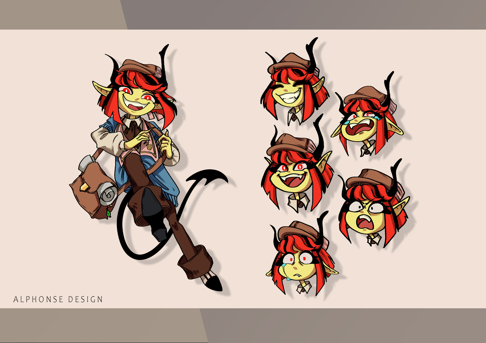 ArtStation - AL (character design)