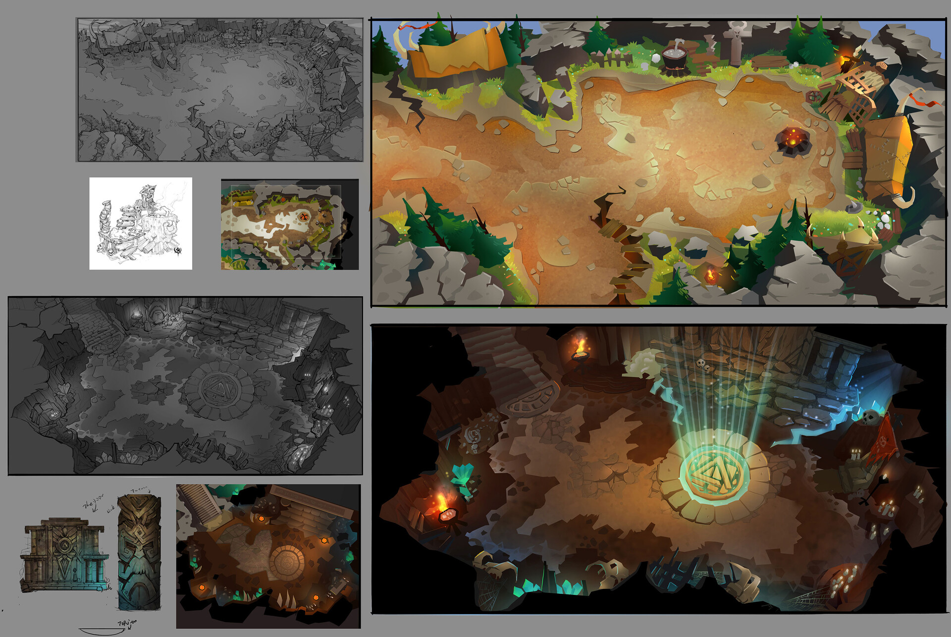 ArtStation - map concept