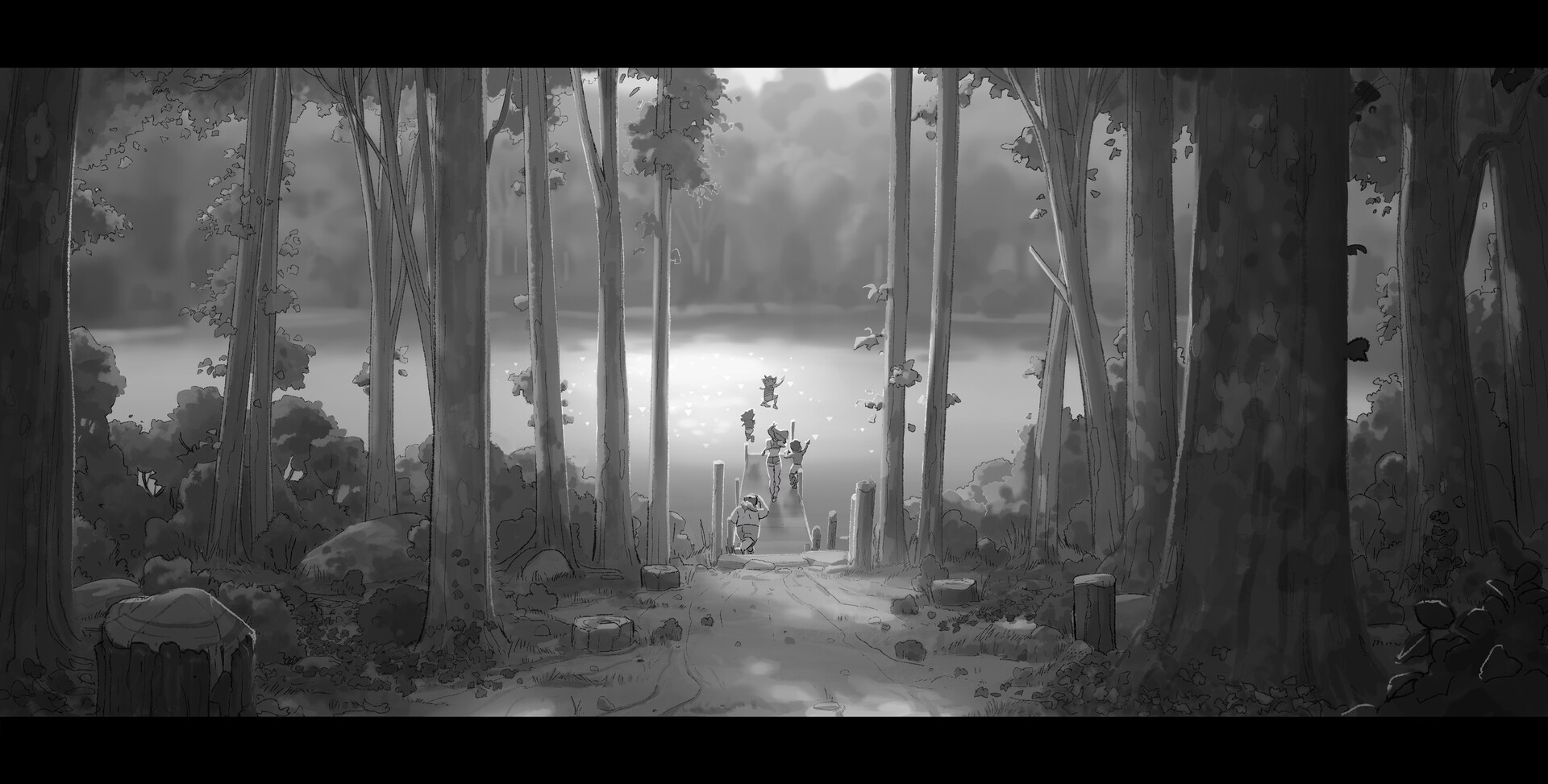 ArtStation - The Midnight Realm - Set Design