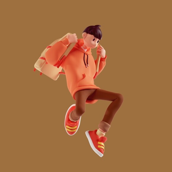 ArtStation - Schoolboy