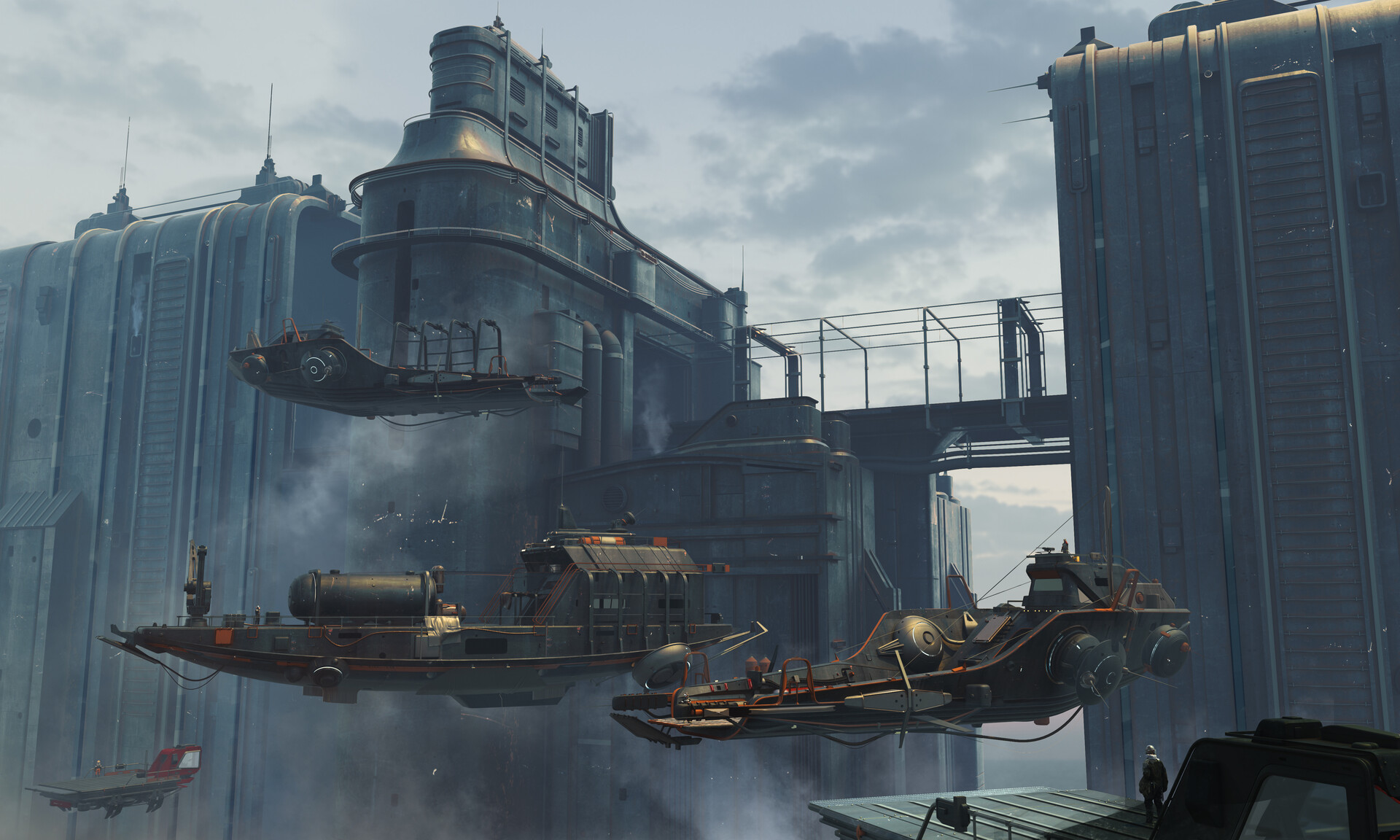 ArtStation - Metal clouds