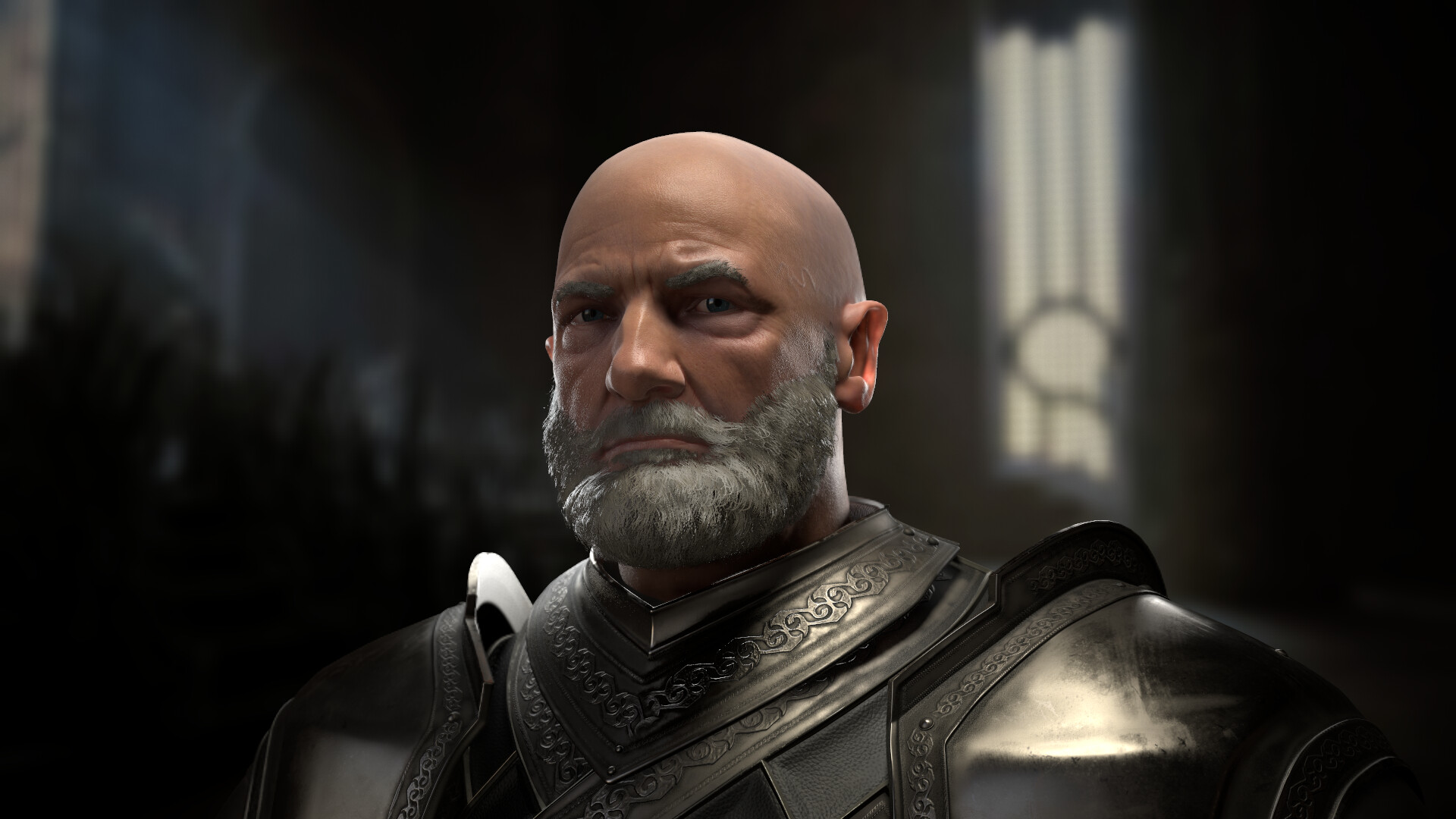 ArtStation - Ser Harrold Westerling (Graham McTavish) Portrait