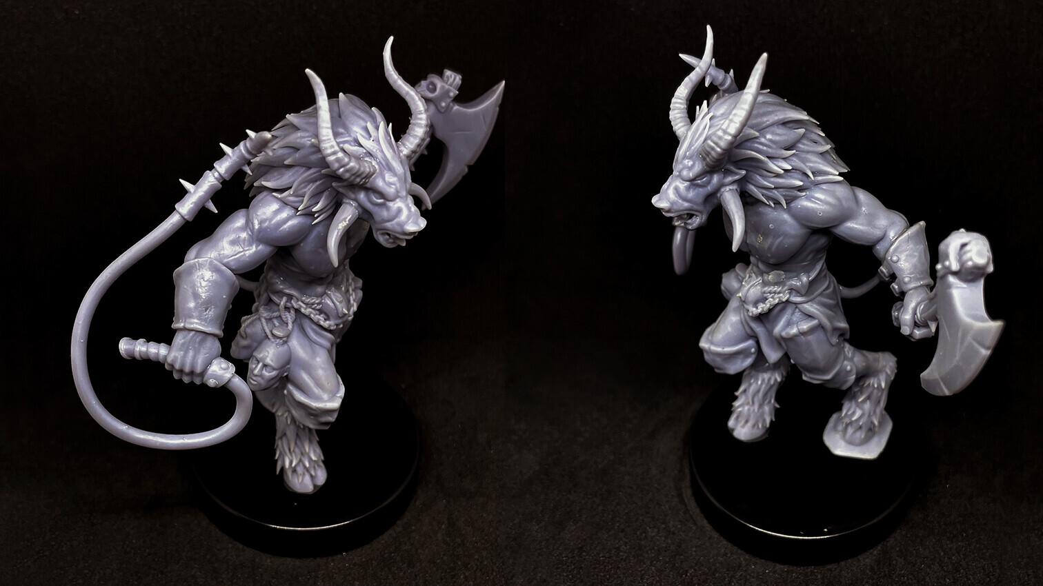 ArtStation - 3D Printable Beastman Miniature