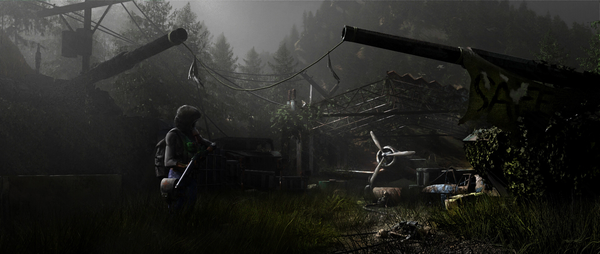 ArtStation - Abandoned outpost