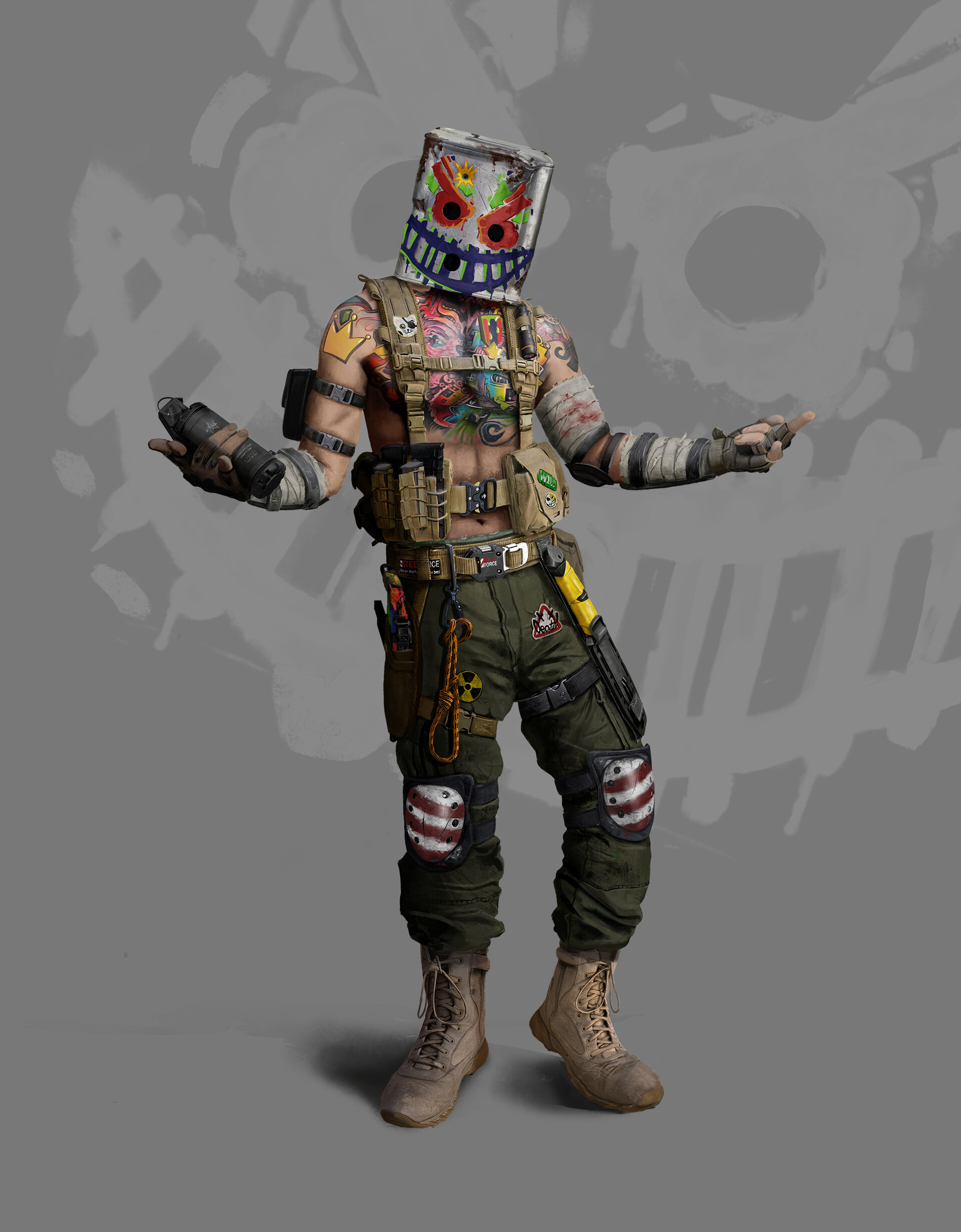 ArtStation - Crazy George (Call of Duty fan skin)