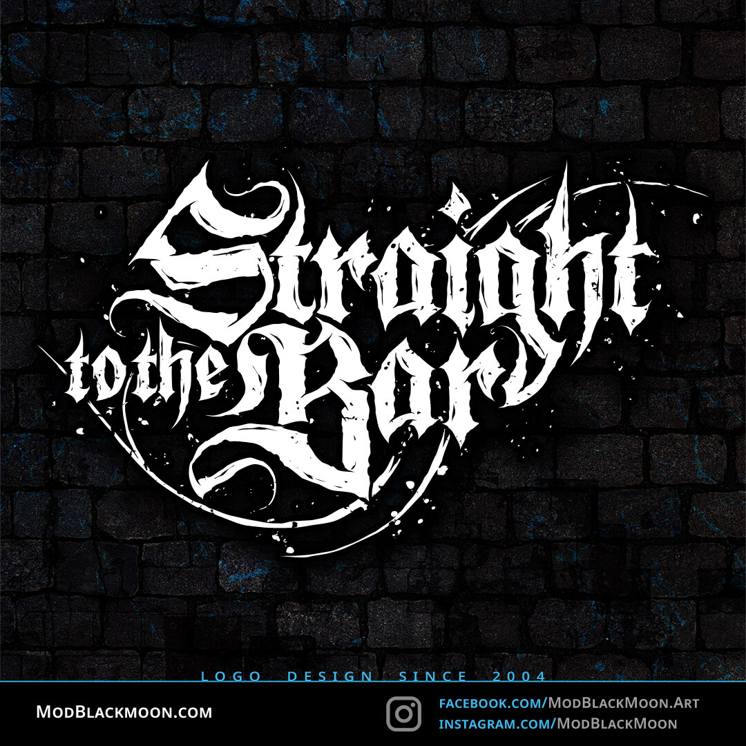 ArtStation - Straight to the Bar Logo