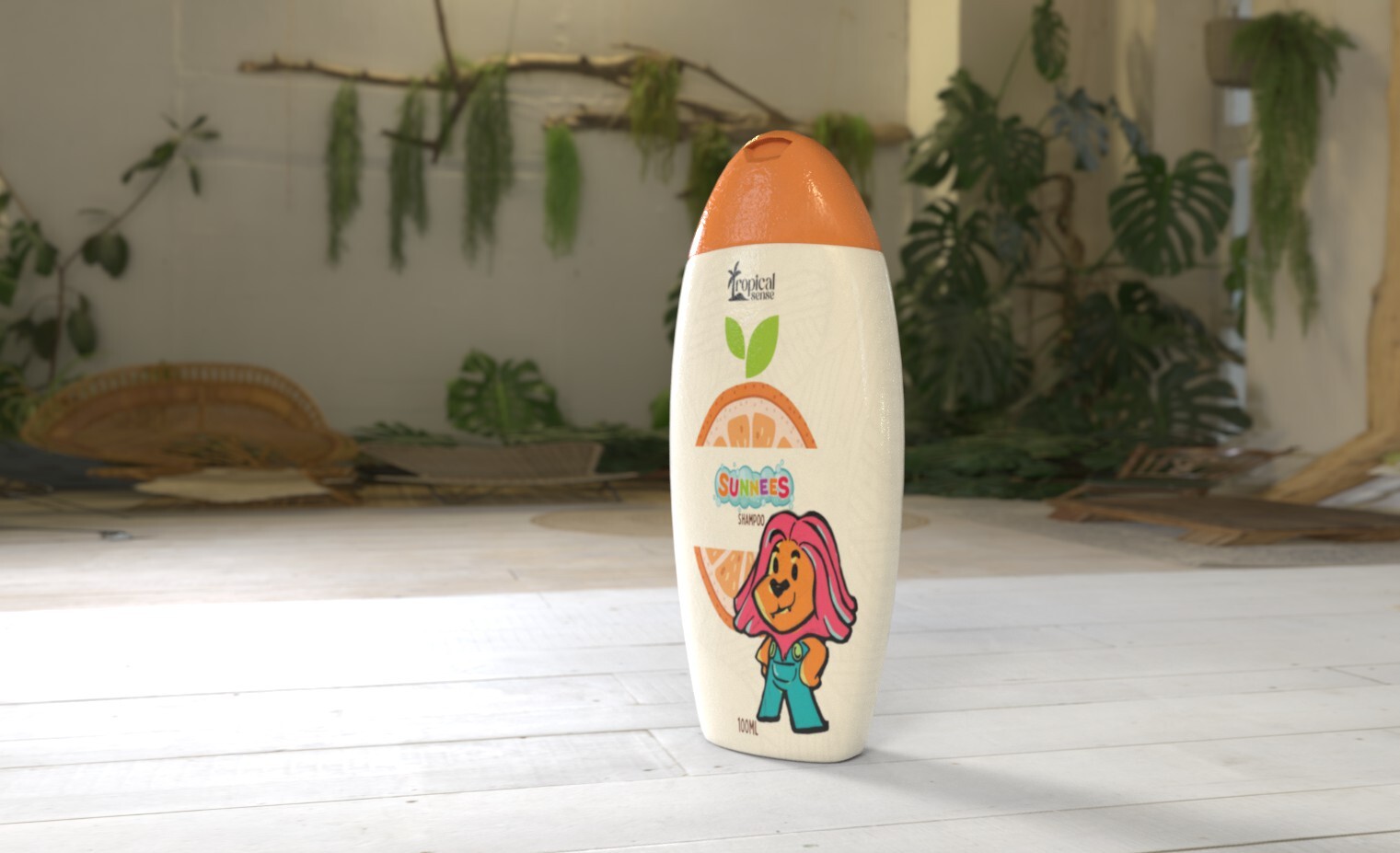 Carl Tan - Shampoo Bottle Mock up