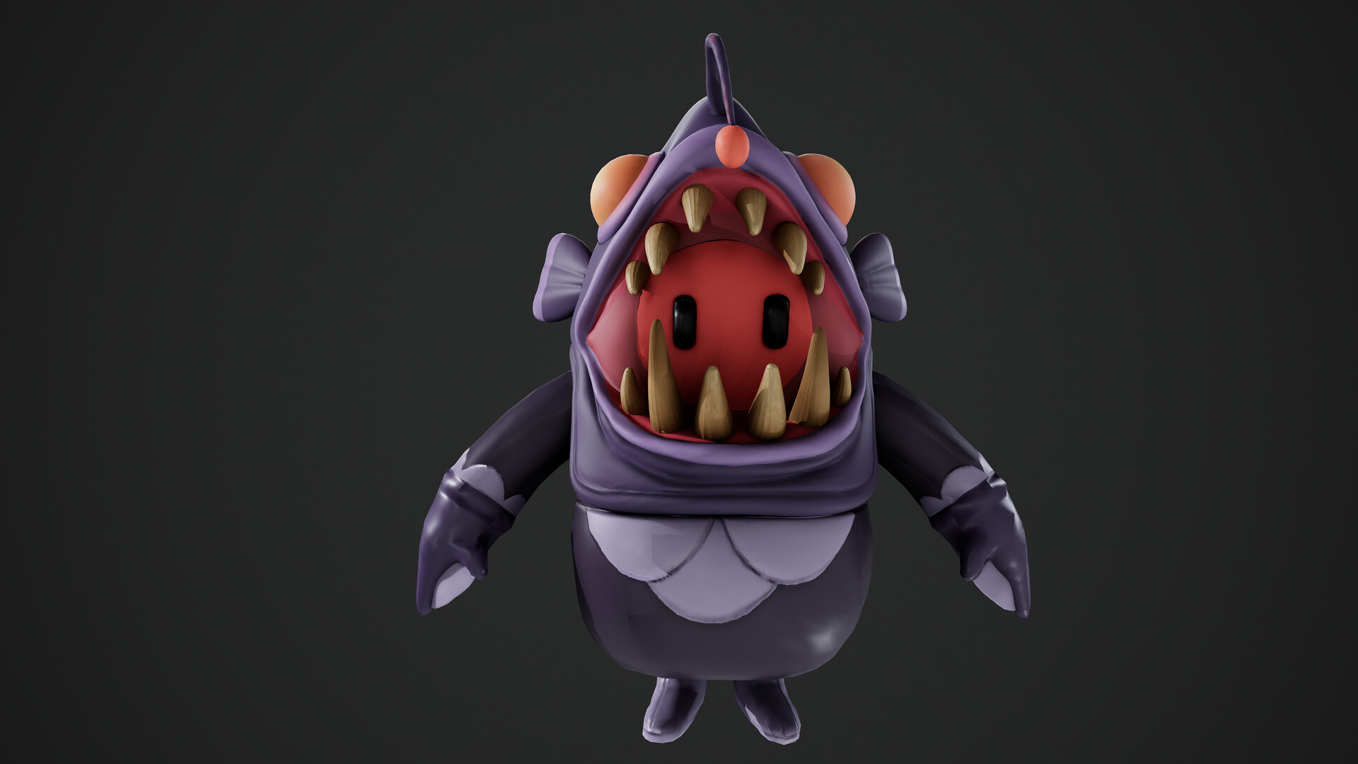 ArtStation - Fall Guys Anglerfish Costume