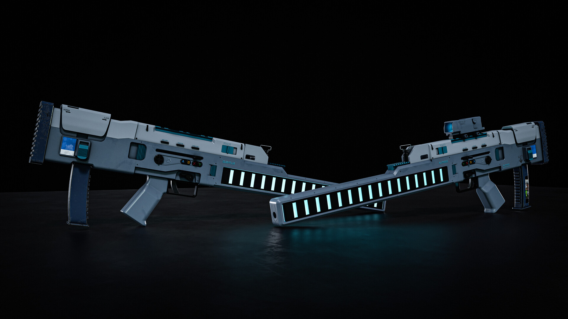 ArtStation - Call of Duty: Black Ops Cold War CARV.2 Konsole Blueprint