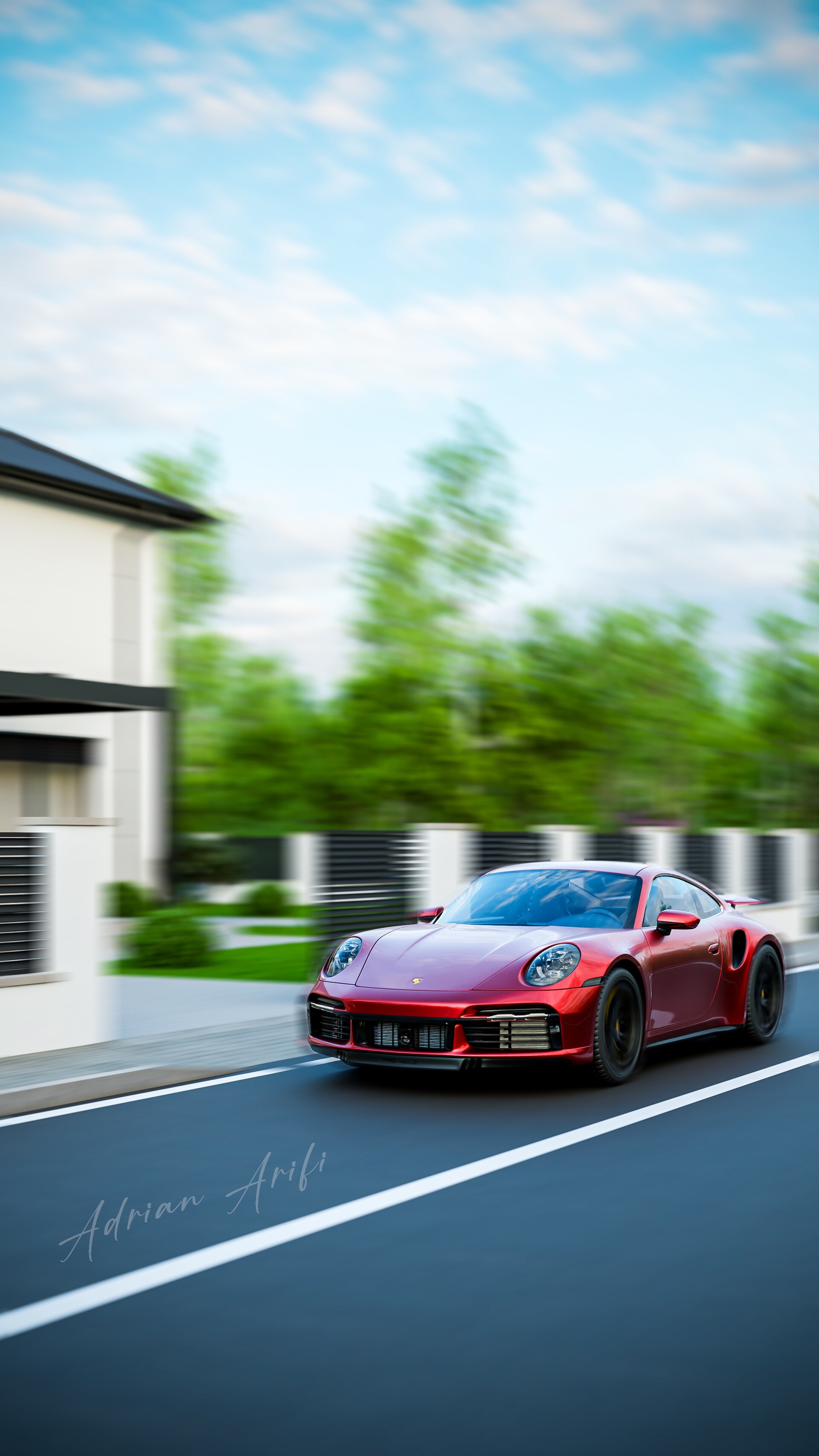 ArtStation - Render Porsche 911 - Blender 4.0