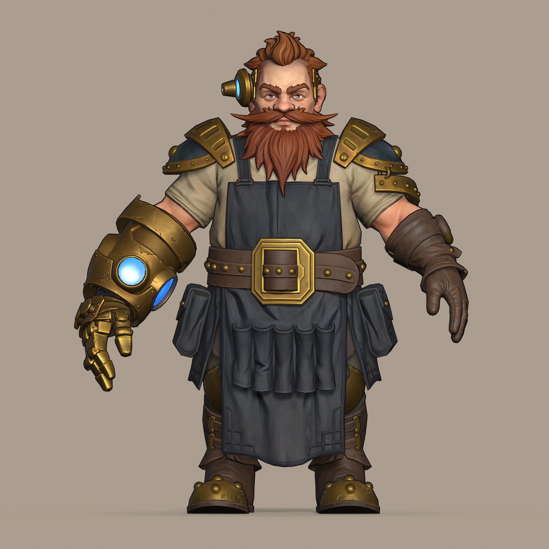 ArtStation - Dwarf Artificer
