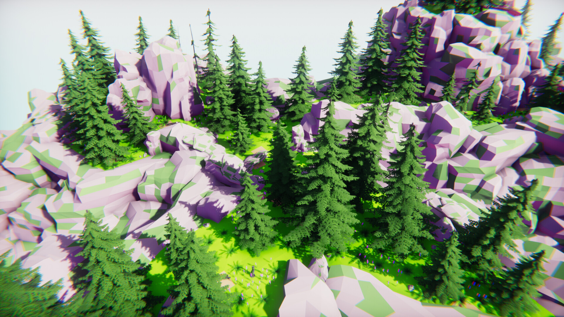 ArtStation - Low Poly Vegetation Kit Lite