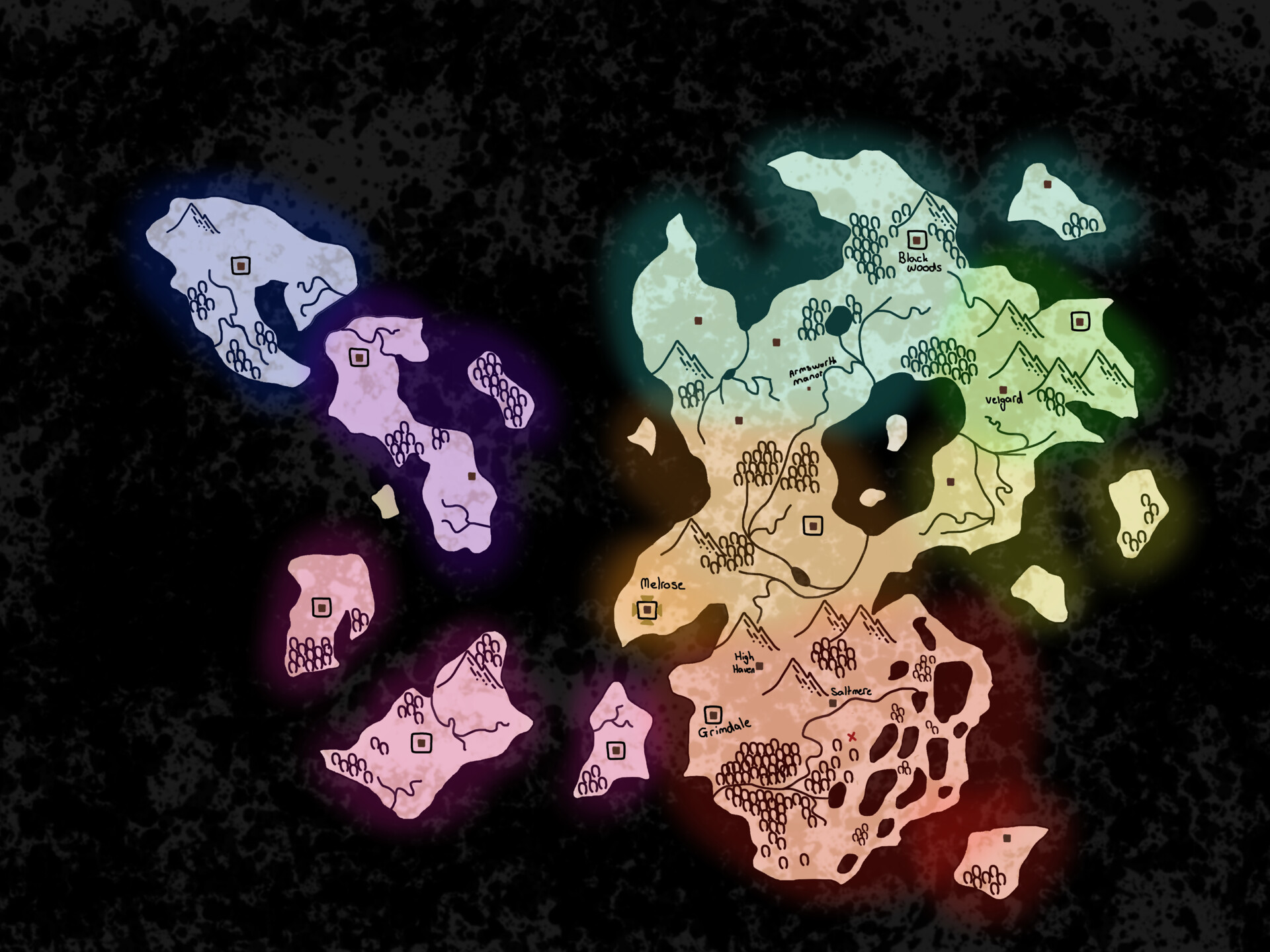 ArtStation - World Map