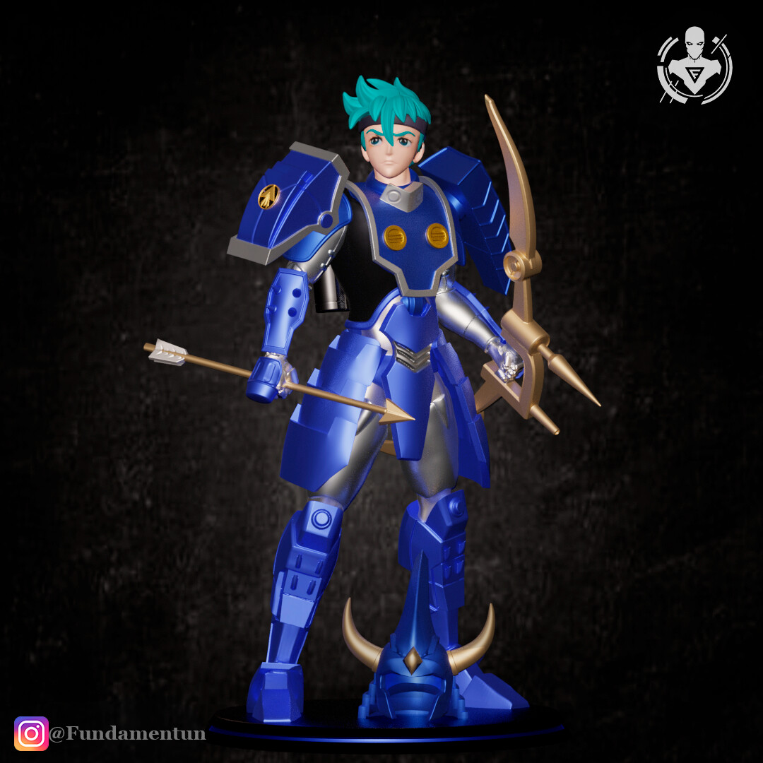 ArtStation - Hashiba Touma, Yoroiden Samurai Troopers (鎧伝サムライトルーパー)