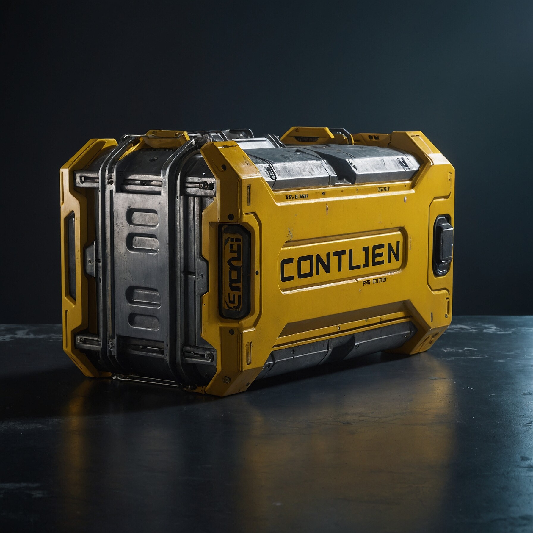 CGGame - Sci-fi Container AI-Art