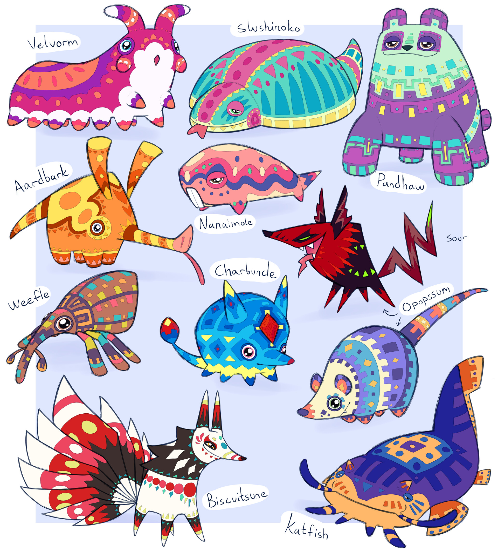 ArtStation - Piñata Design Pages