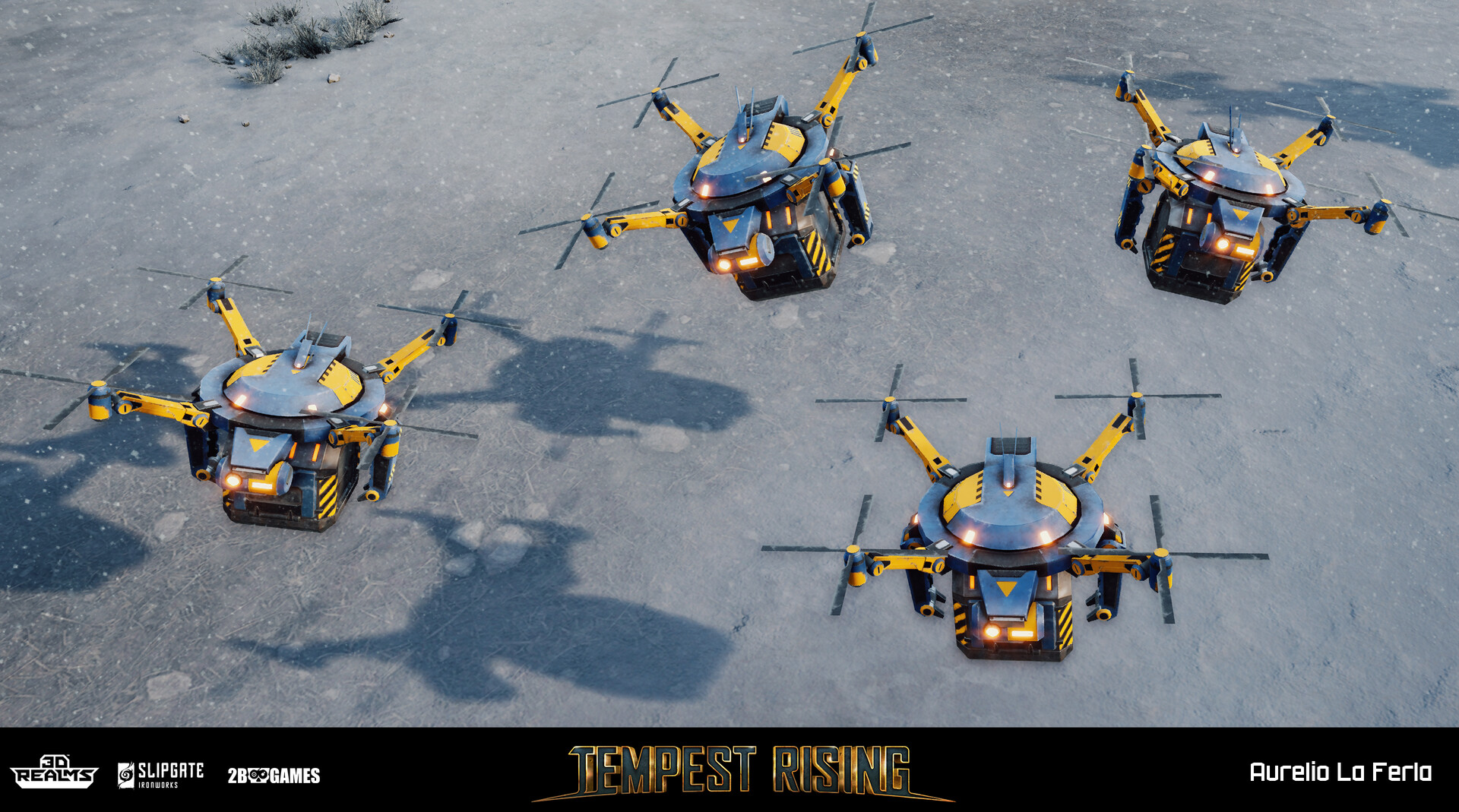 Aurelio La Ferla - Construction Drone - Tempest Rising - Game Ready