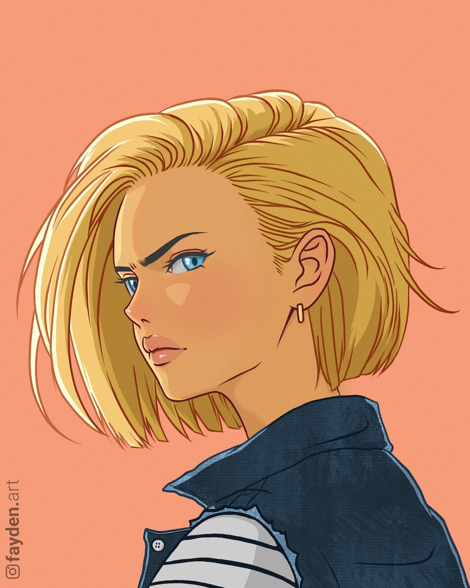 ArtStation - Android 18