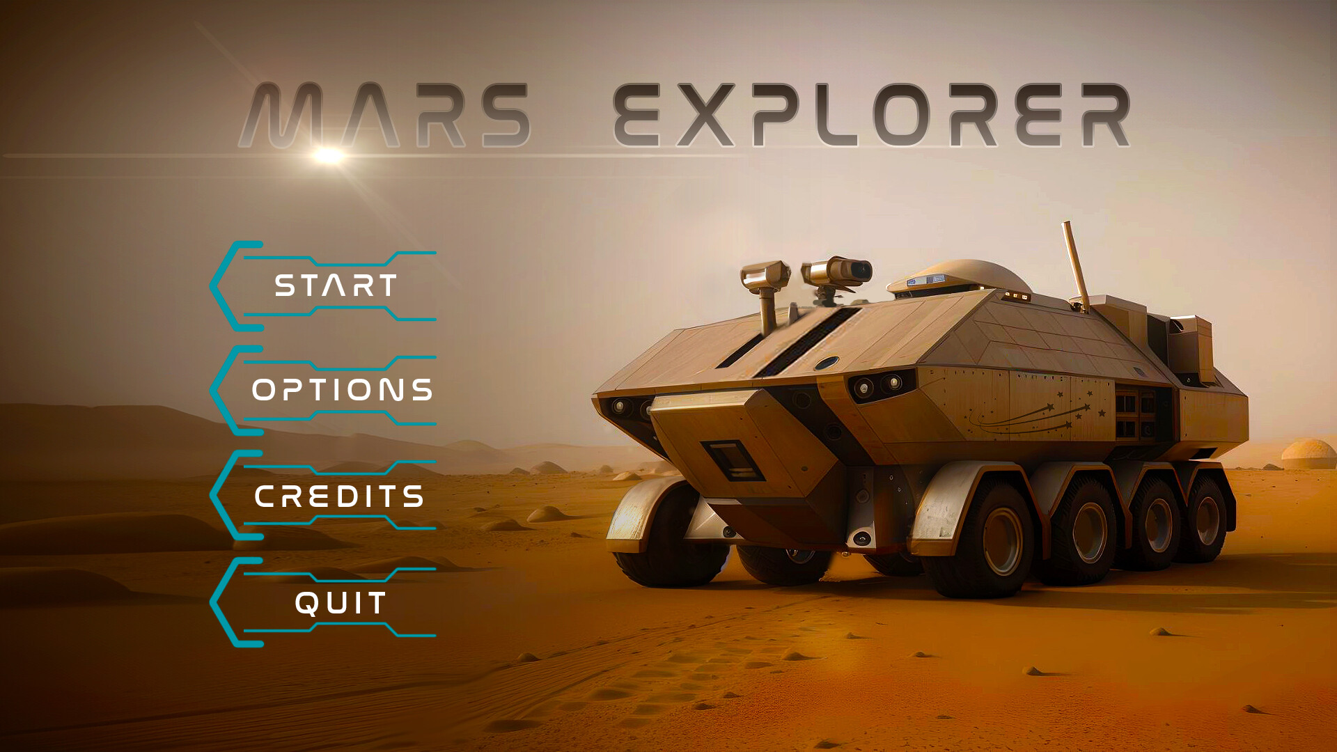 ArtStation - Mars Explorer concept art