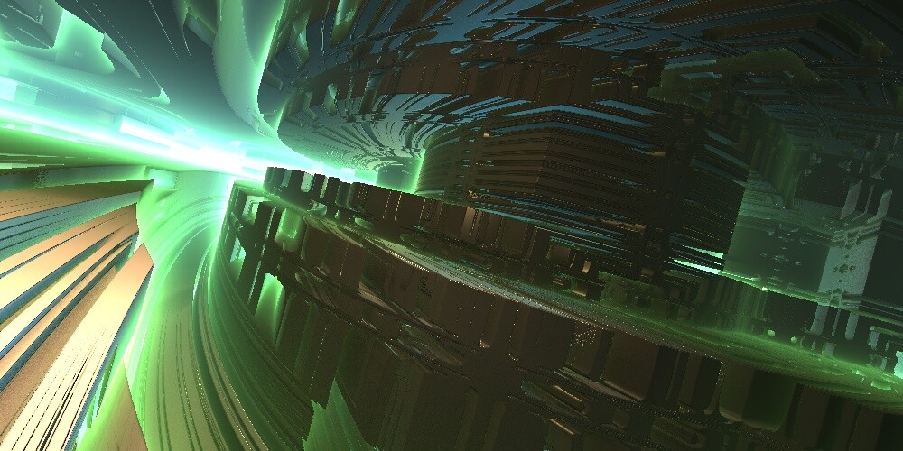 ArtStation - Retro CGI (3D Fractals)