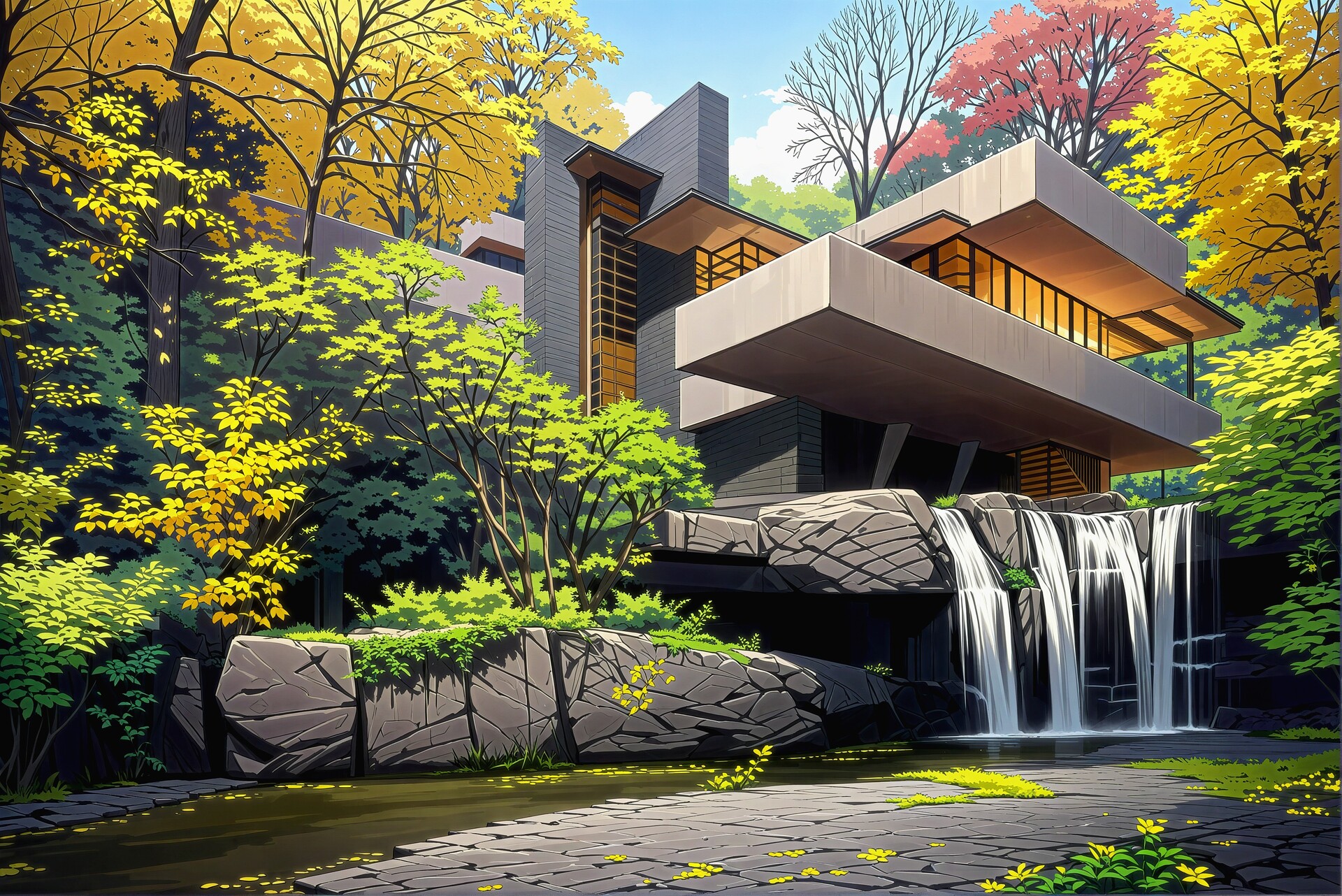 ArtStation - Fallingwater