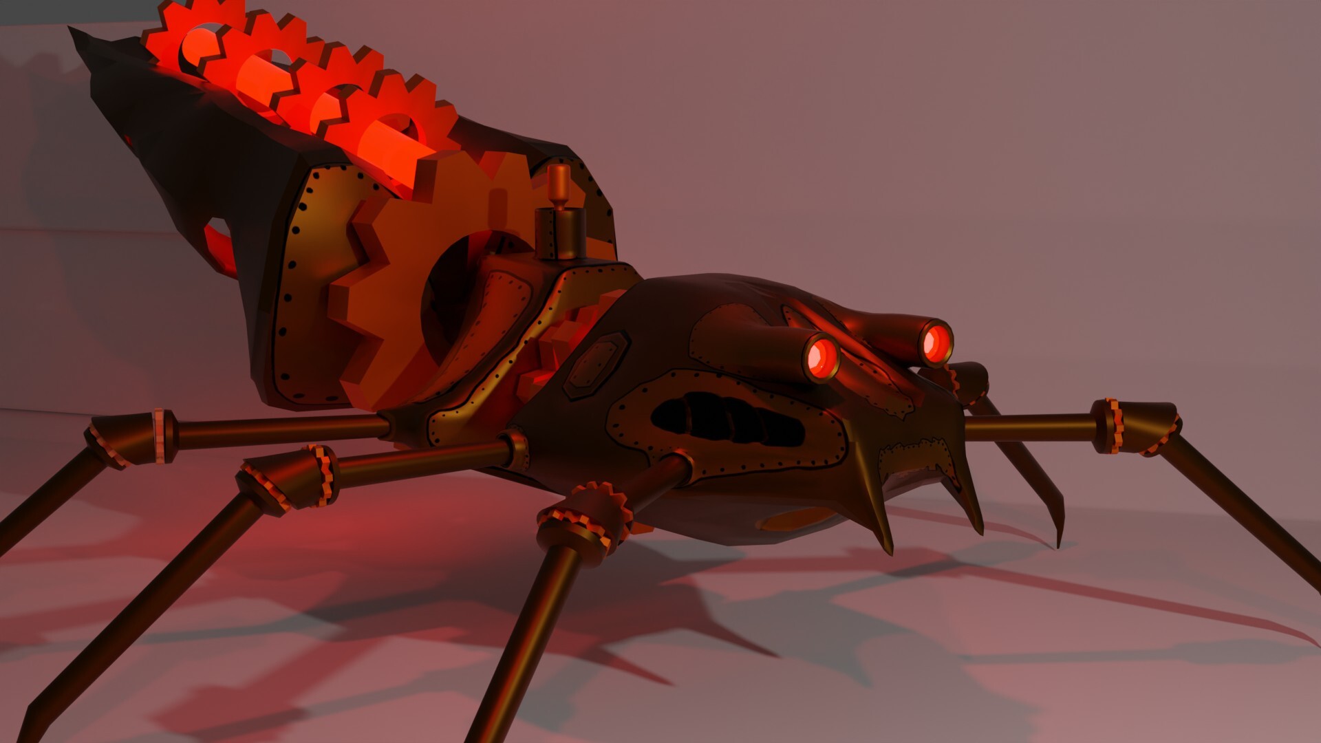 ArtStation - Steampunk Spider