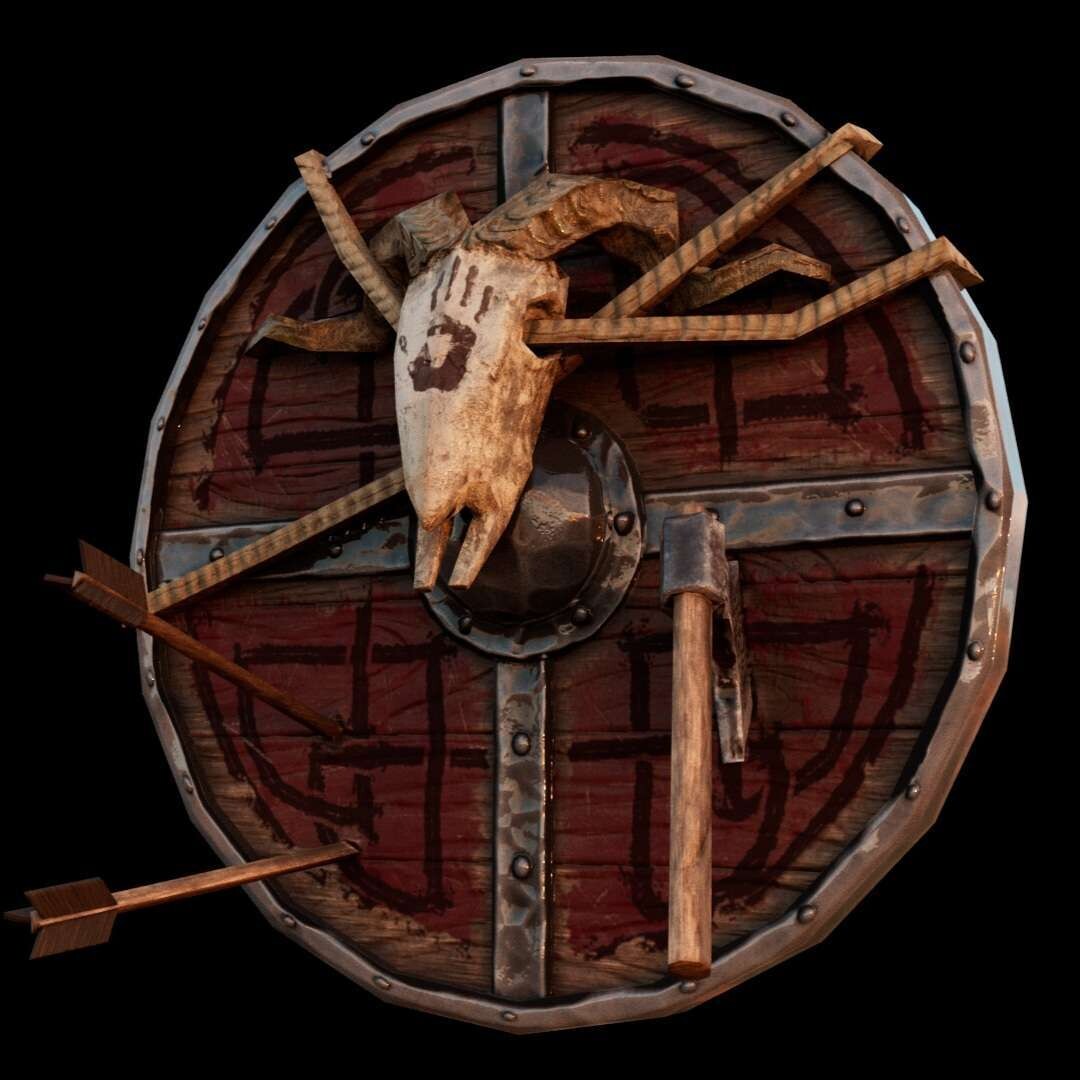 ArtStation - Viking Shield