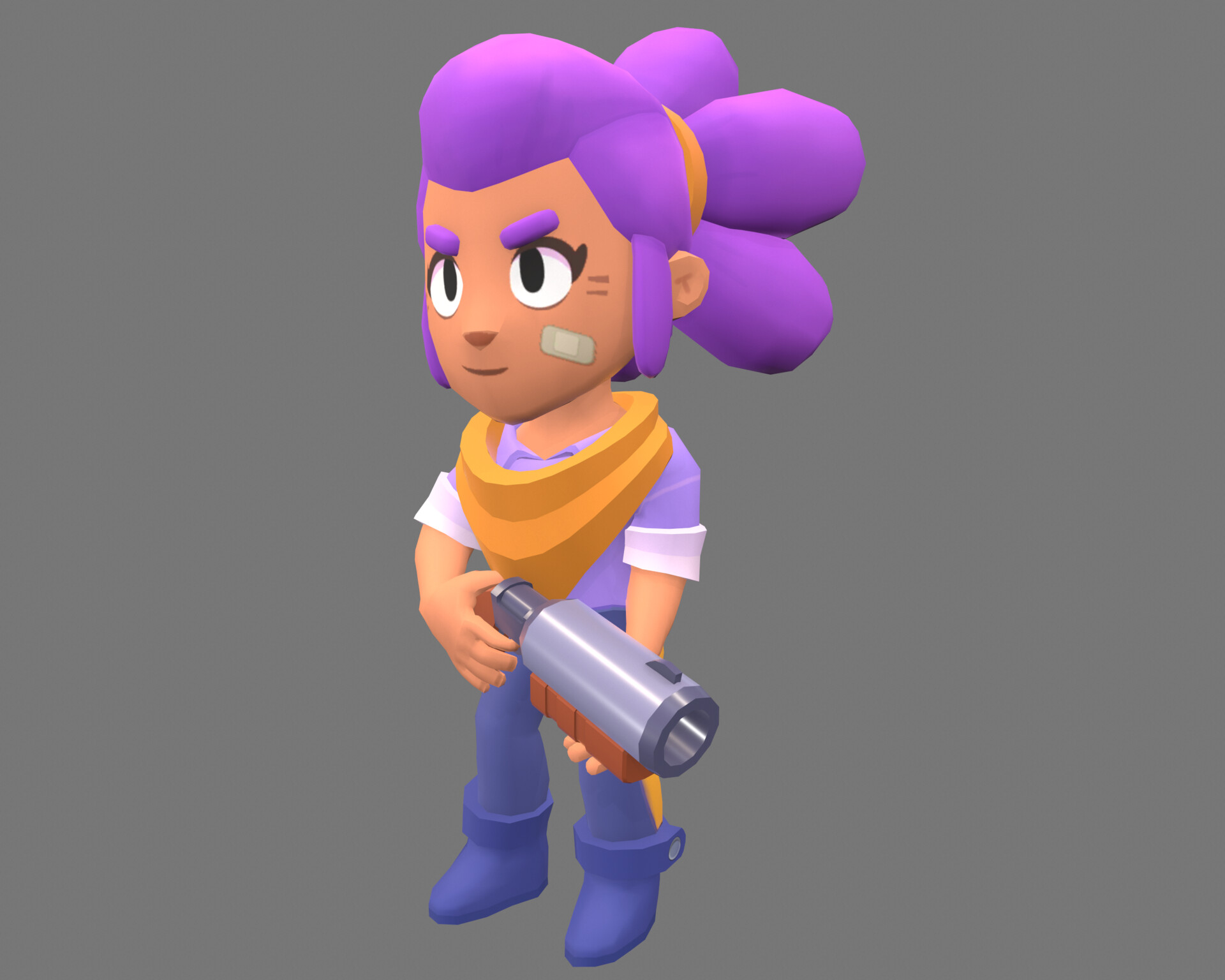 Sevda Tepe - Game Ready Cartoon Character